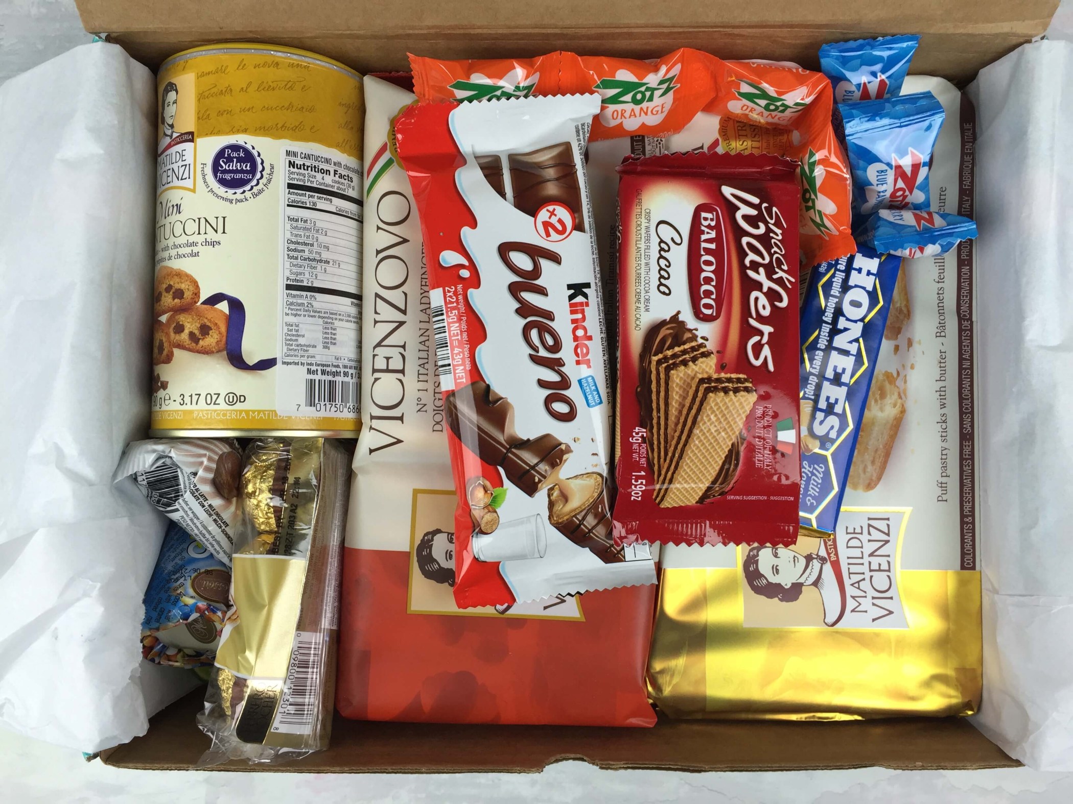 Treats Box October 2016 Review & Coupon - Italy! - Hello Subscription