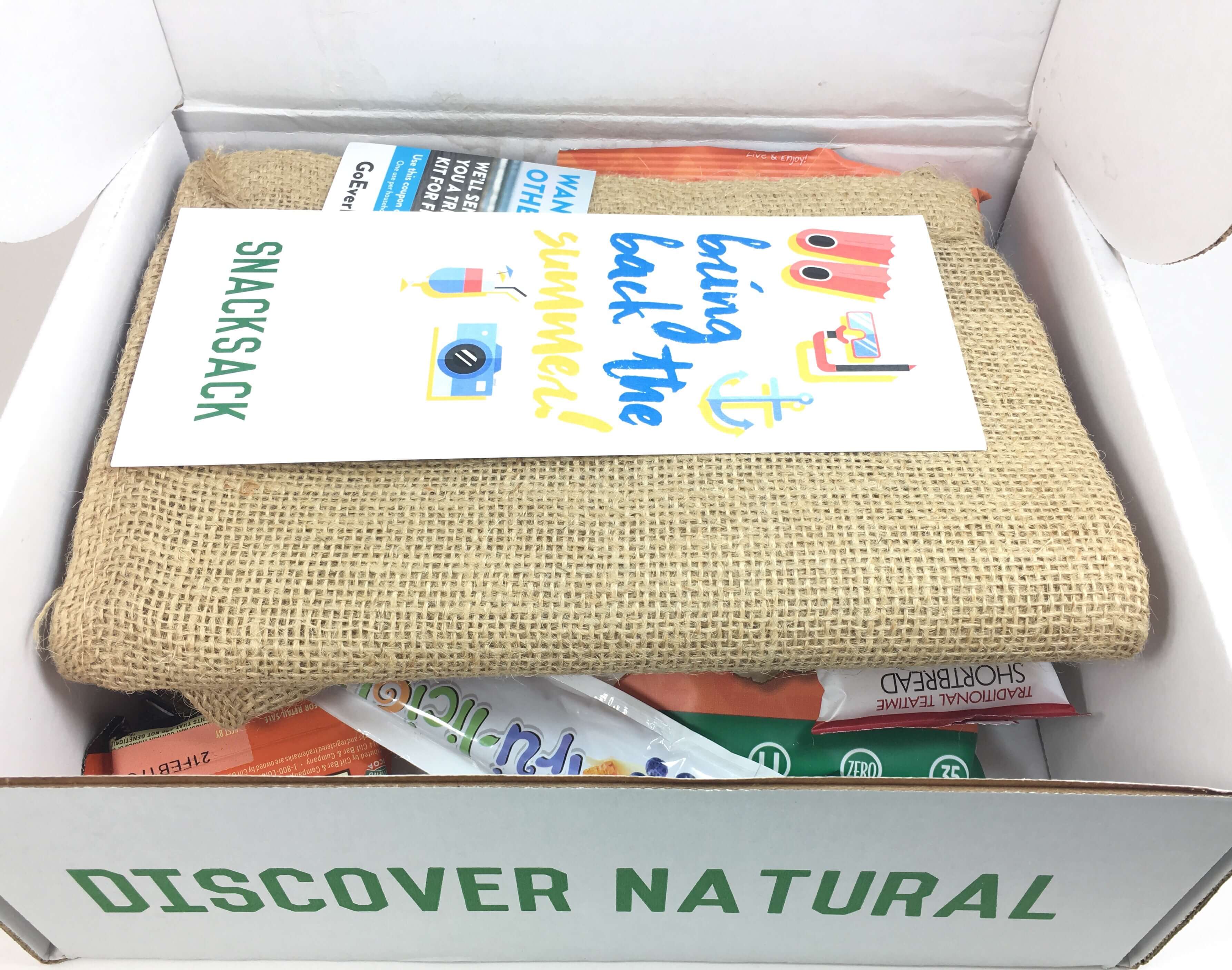 Snack Sack September 2016 Subscription Box Review & Coupon - Hello ...