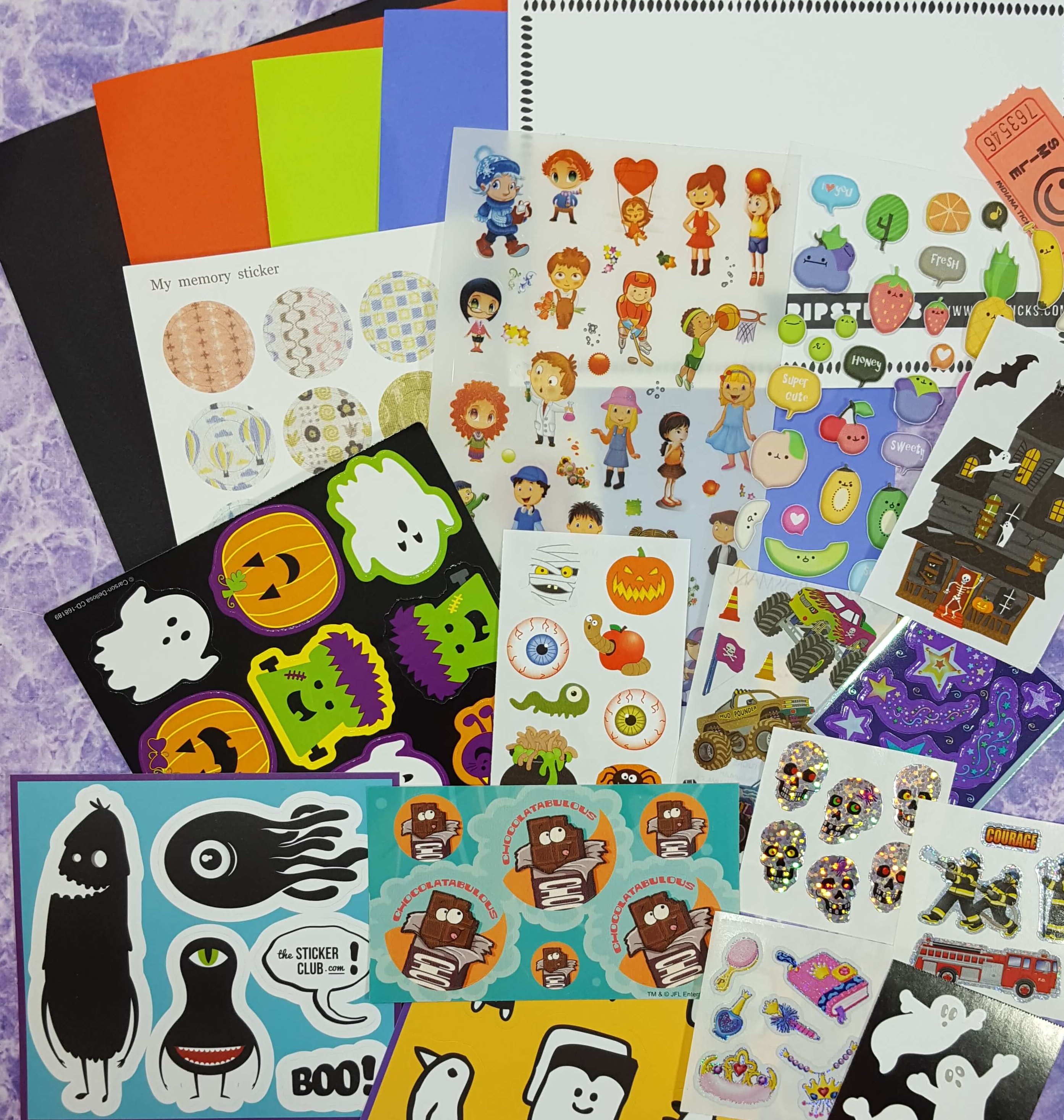 Pipsticks October 2016 Kids Club Sticker Subscription Review & Coupon ...