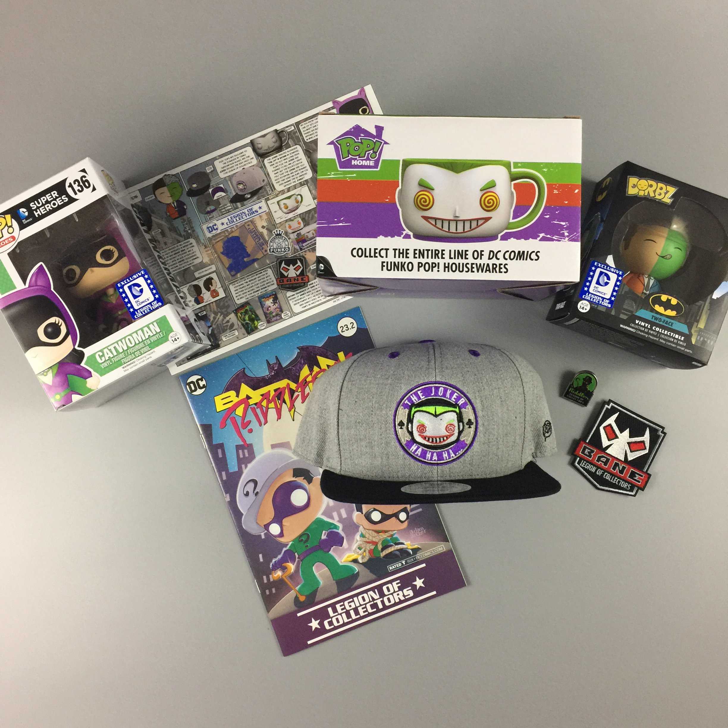 DC Legion of Collectors November 2016 Subscription Box Review - Hello ...