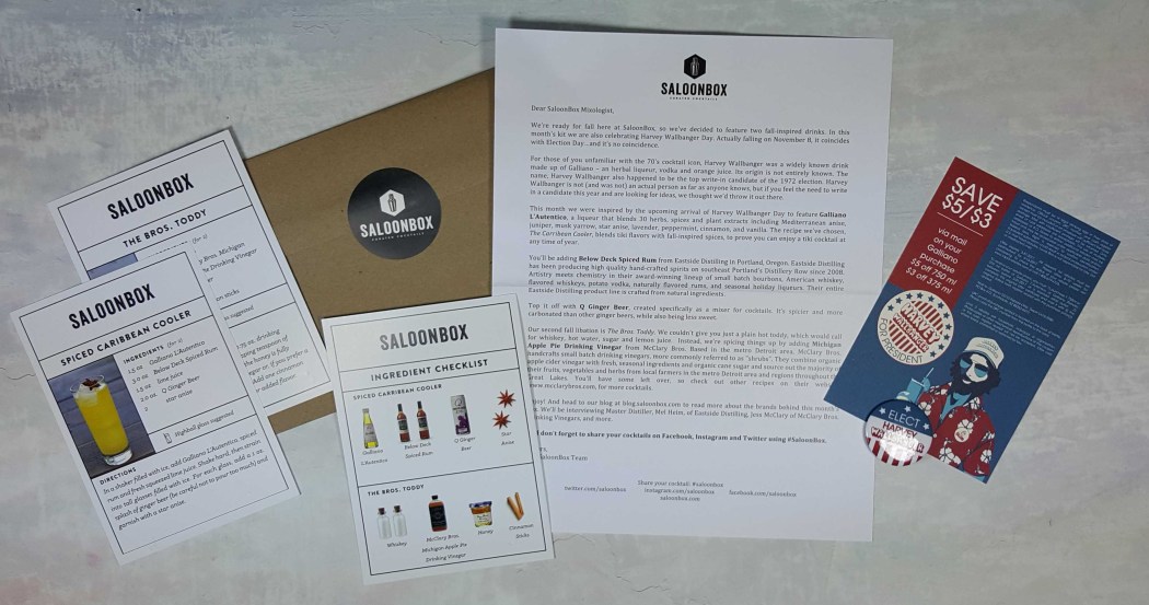 SaloonBox Subscription Review & Coupon - October 2016 - Hello Subscription