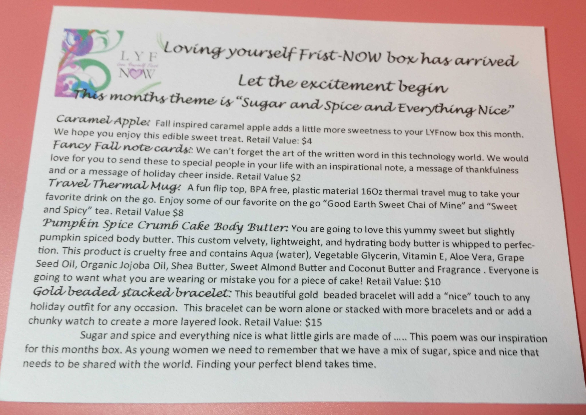 LYFnow (Love Yourself First) Teen Subscription Box Review + Coupon ...