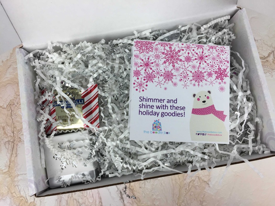 Boodle Box December 2016 Subscription Box Review - Hello Subscription