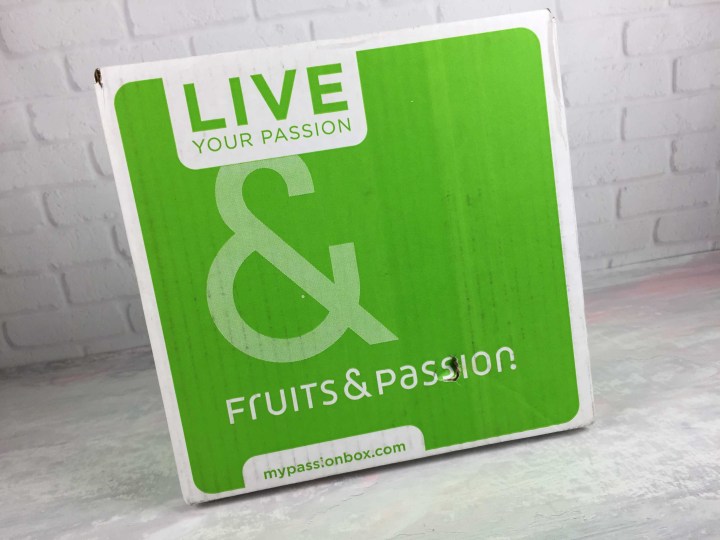 Fruits & Passion November 2016 Subscription Box Review - LIVE Box ...