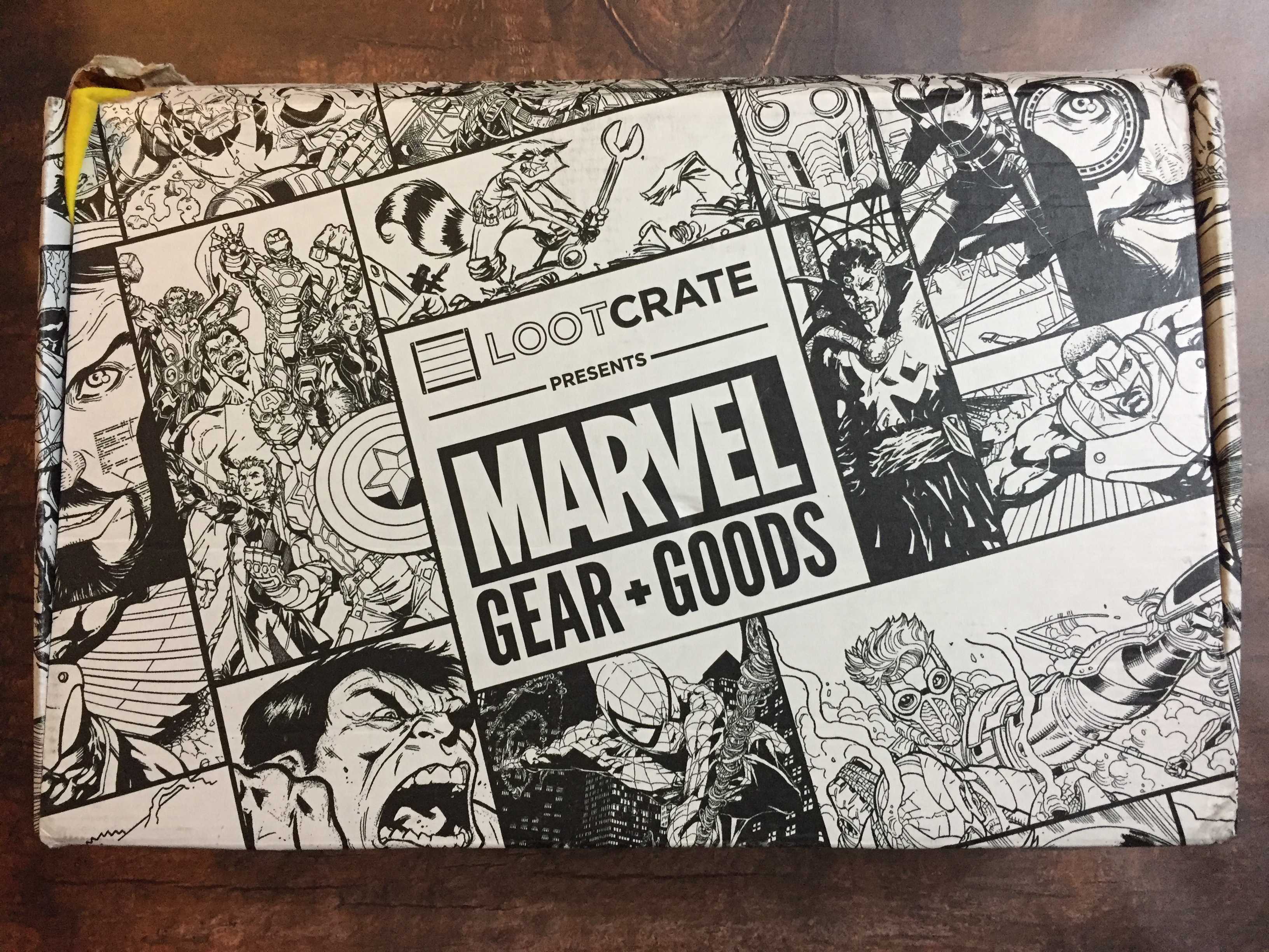 Marvel Gear + Goods November 2016 Subscription Box Review - Hello ...