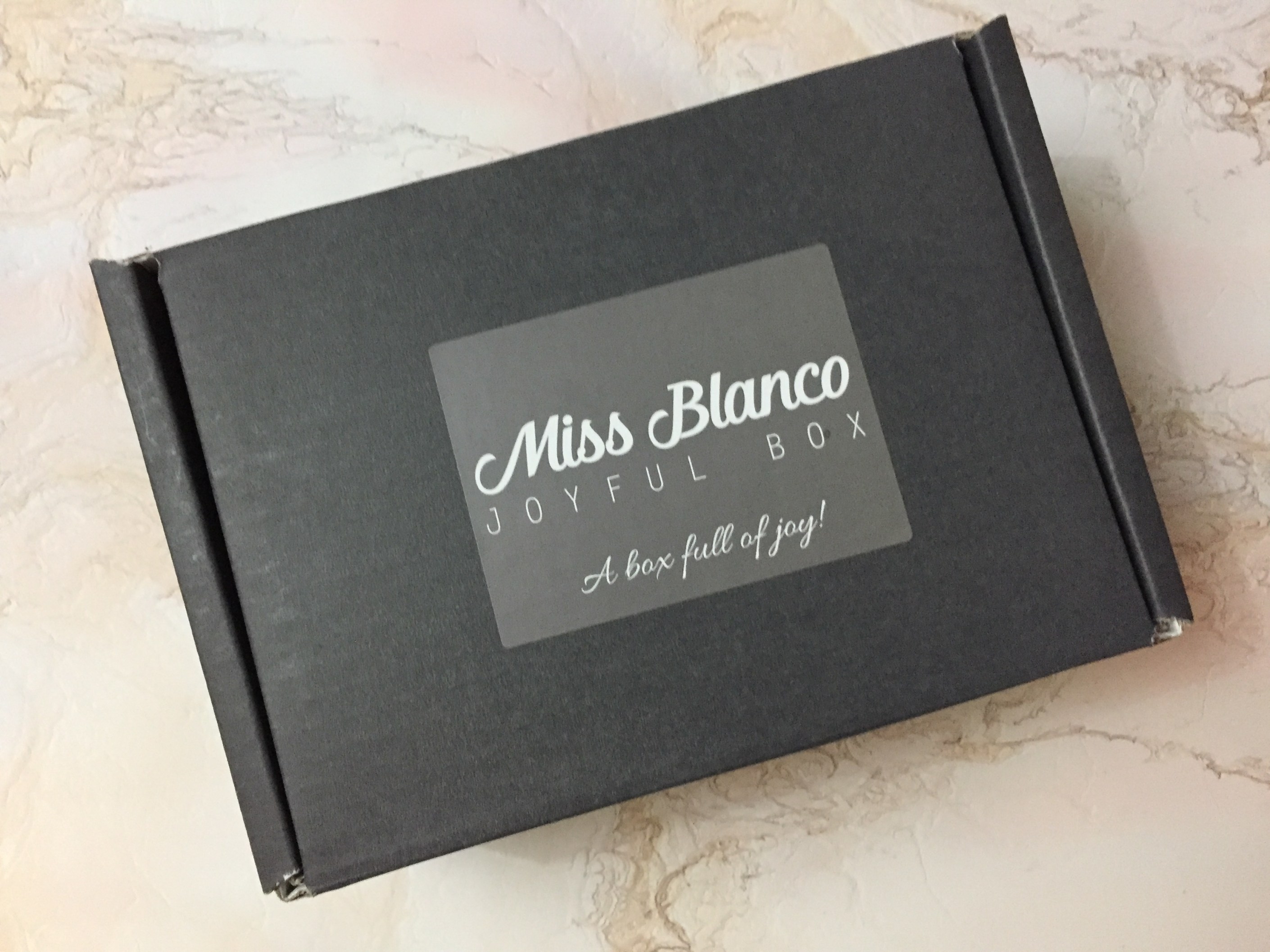 Miss Blanco Joyful Box November 2016 Subscription Box Review + Coupon ...