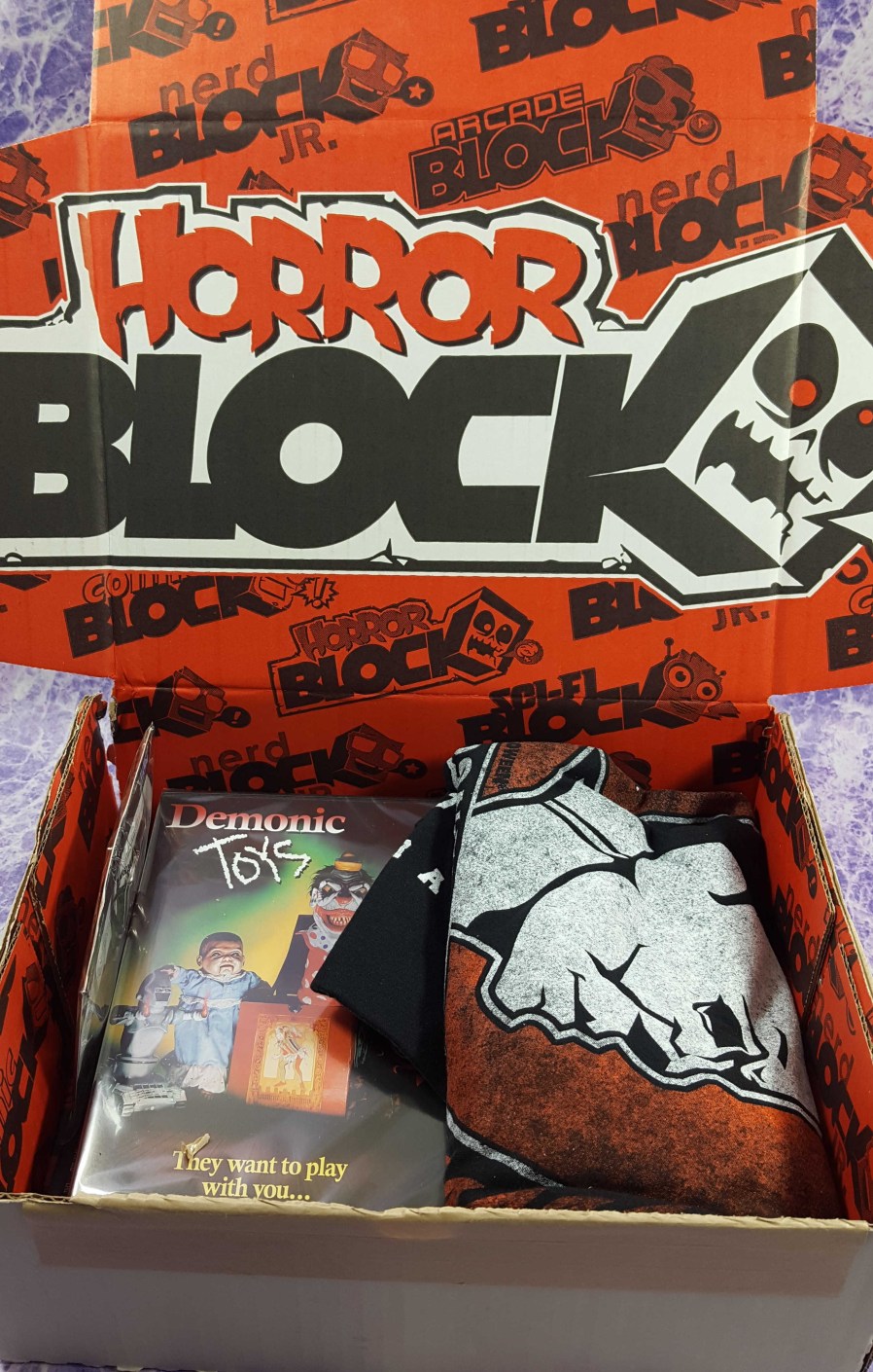 Horror Block October 2016 Review & Coupon - Hello Subscription
