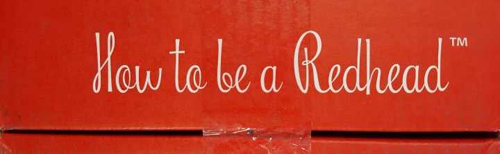 How To Be A Redhead Subscription Box Review - November 2016 - Hello ...