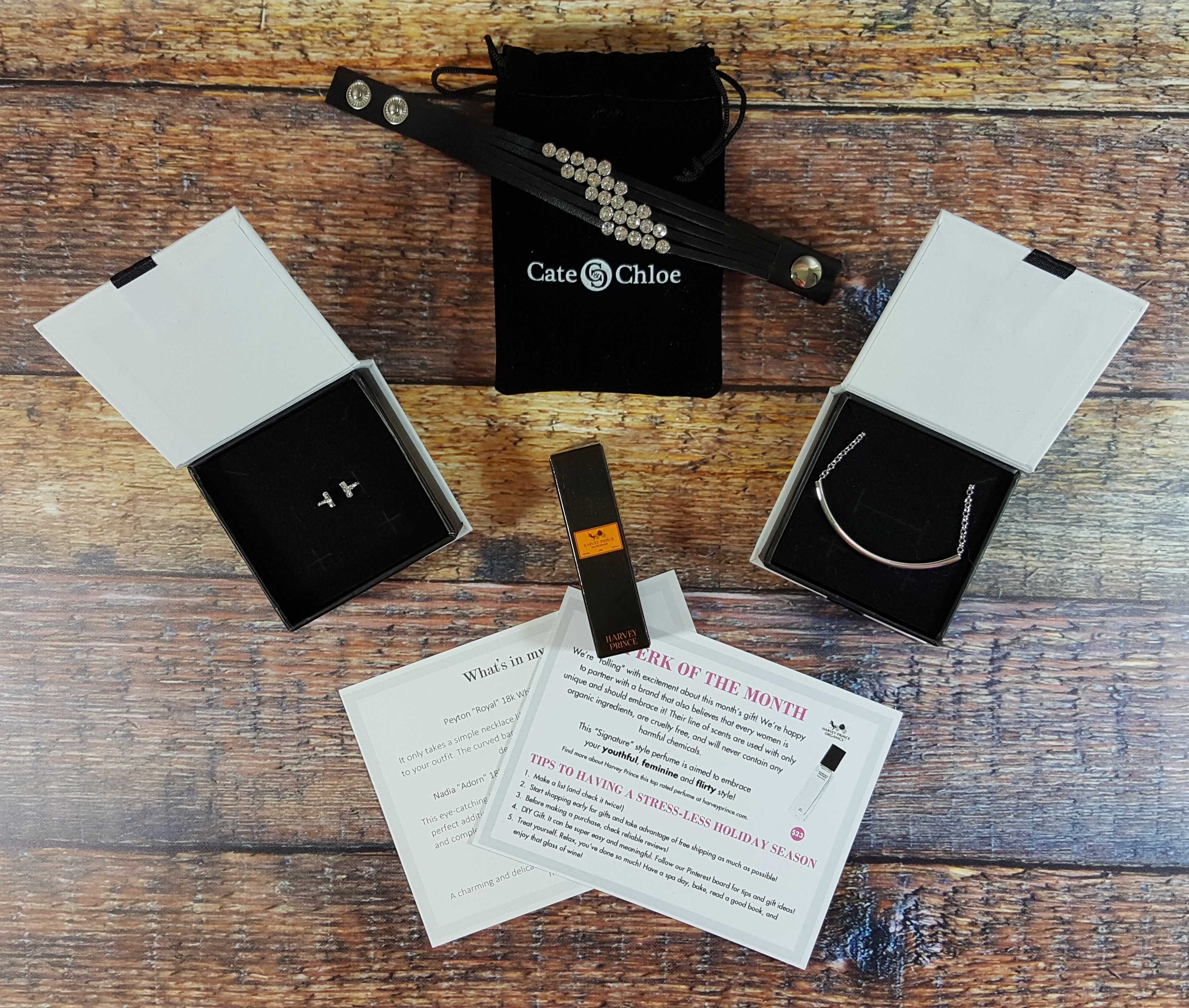 Cate & Chloe VIP Jewelry Subscription Box Review - December 2016 ...