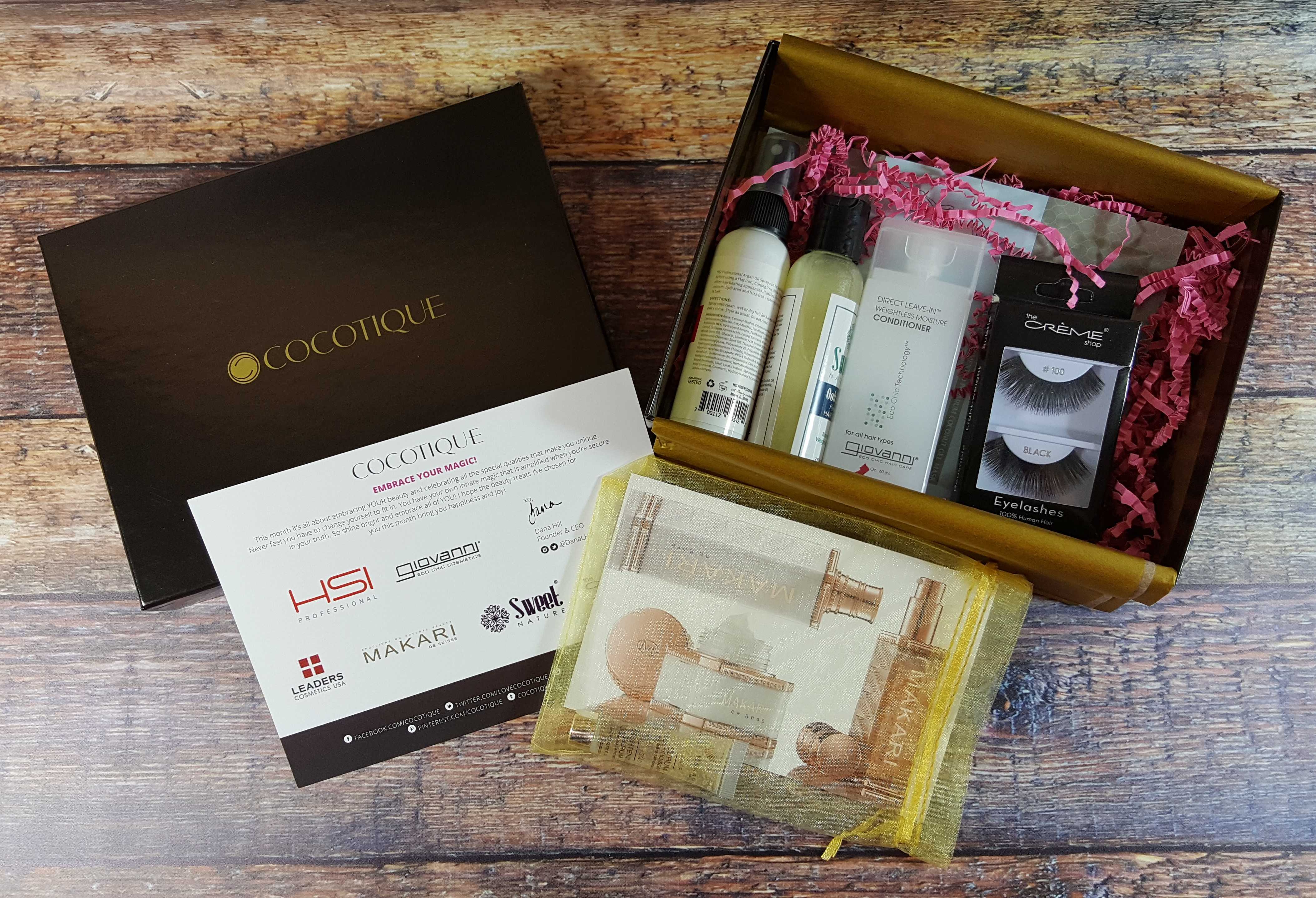 Cocotique November 2016 Subscription Box Review + Coupon - Hello ...