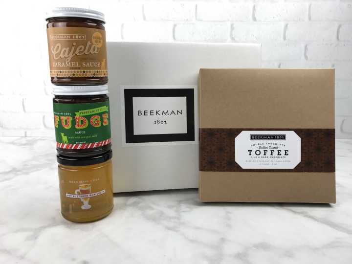 Beekman 1802 Specialty Food Club December 2016 Subscription Box Review ...