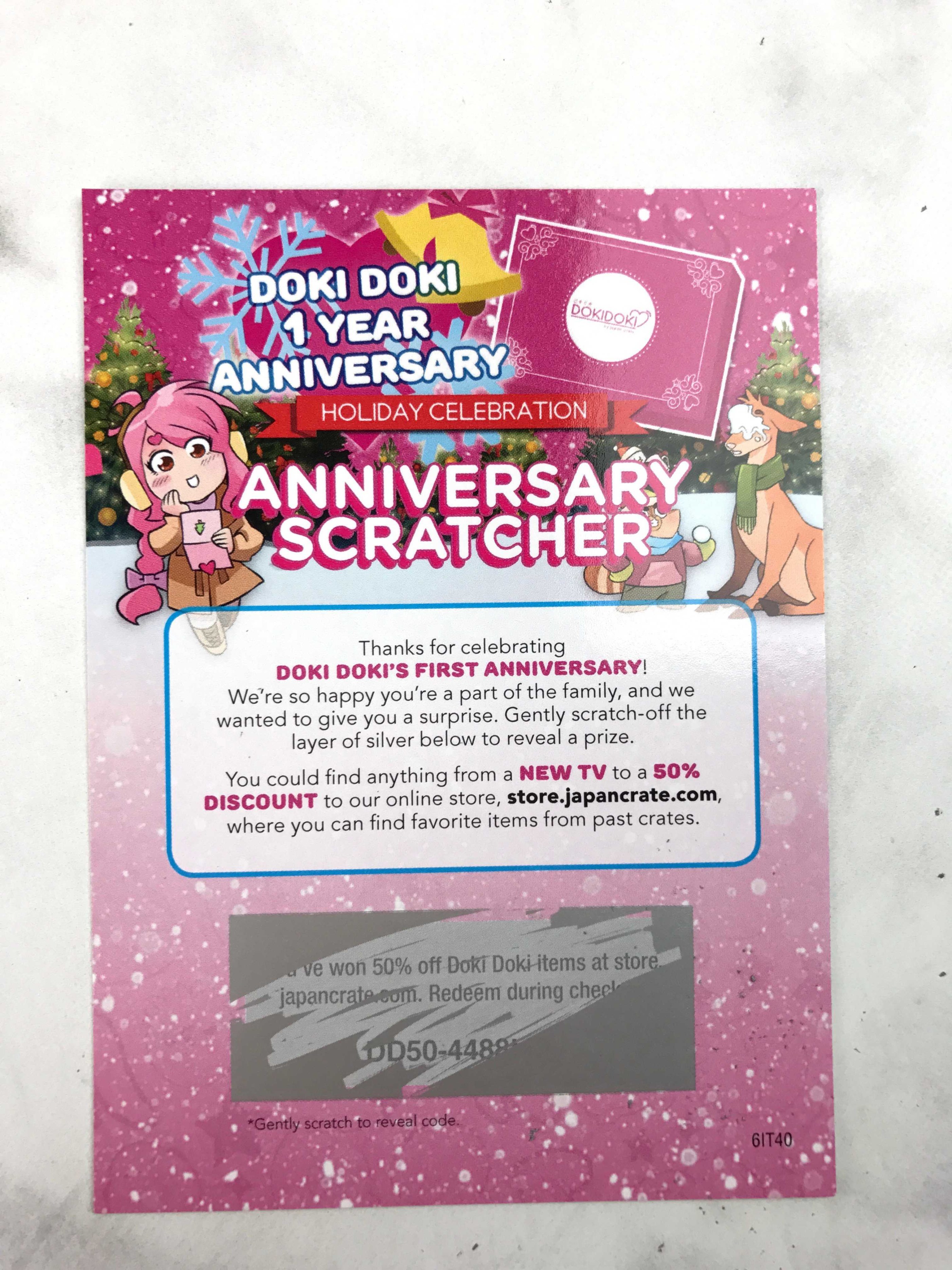 Doki Doki December 2016 Subscription Box Review & Coupon - Hello ...