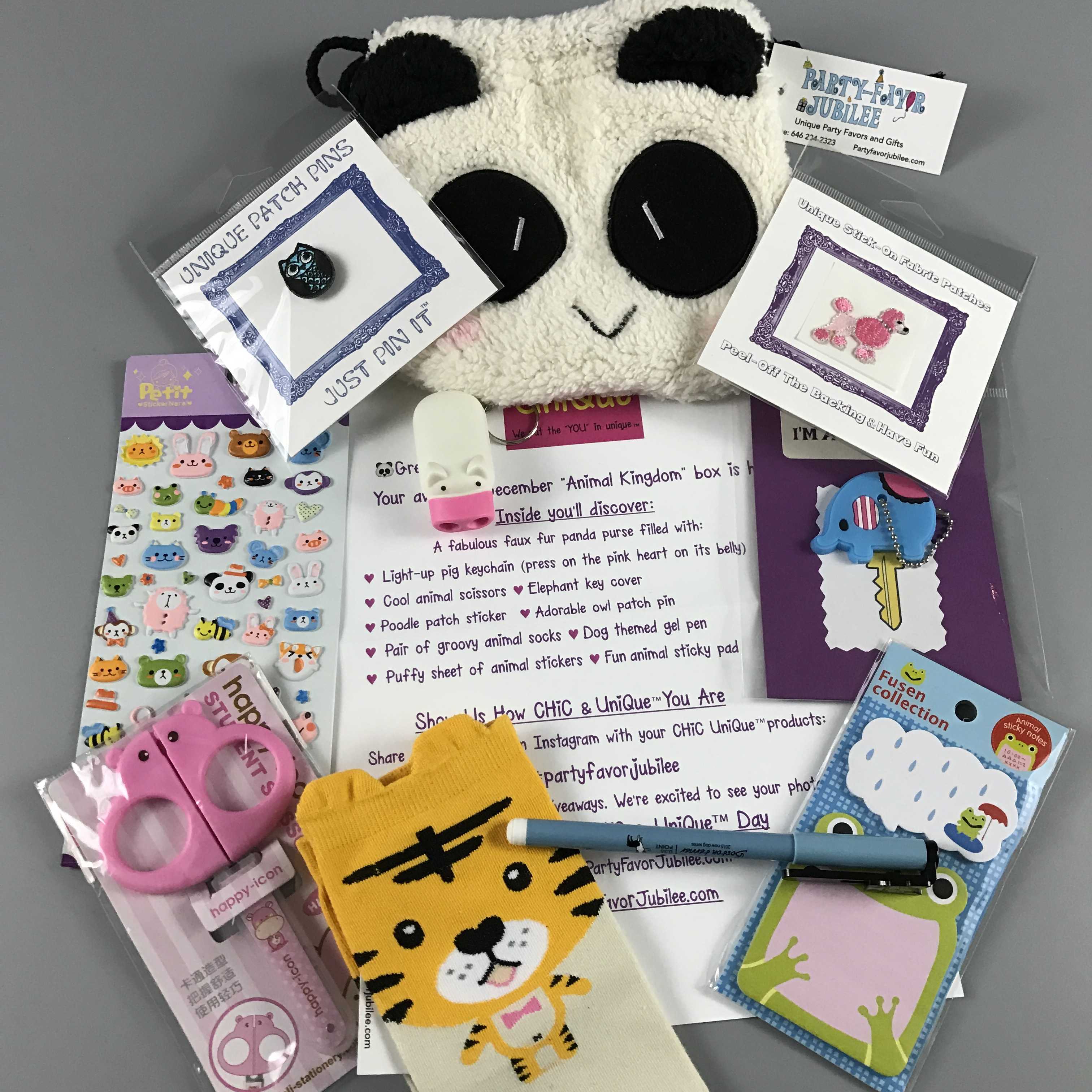 Chic & Unique December 2016 Subscription Box Review - Hello Subscription