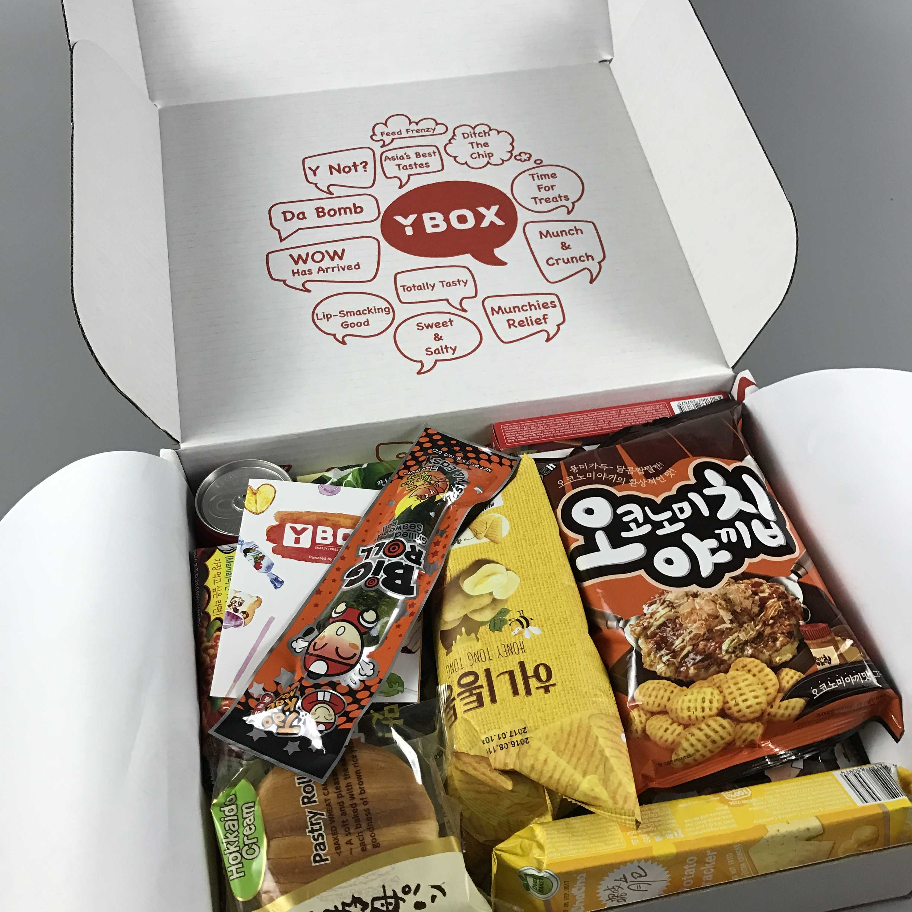 YBOX December 2016 Subscription Box Review - Hello Subscription