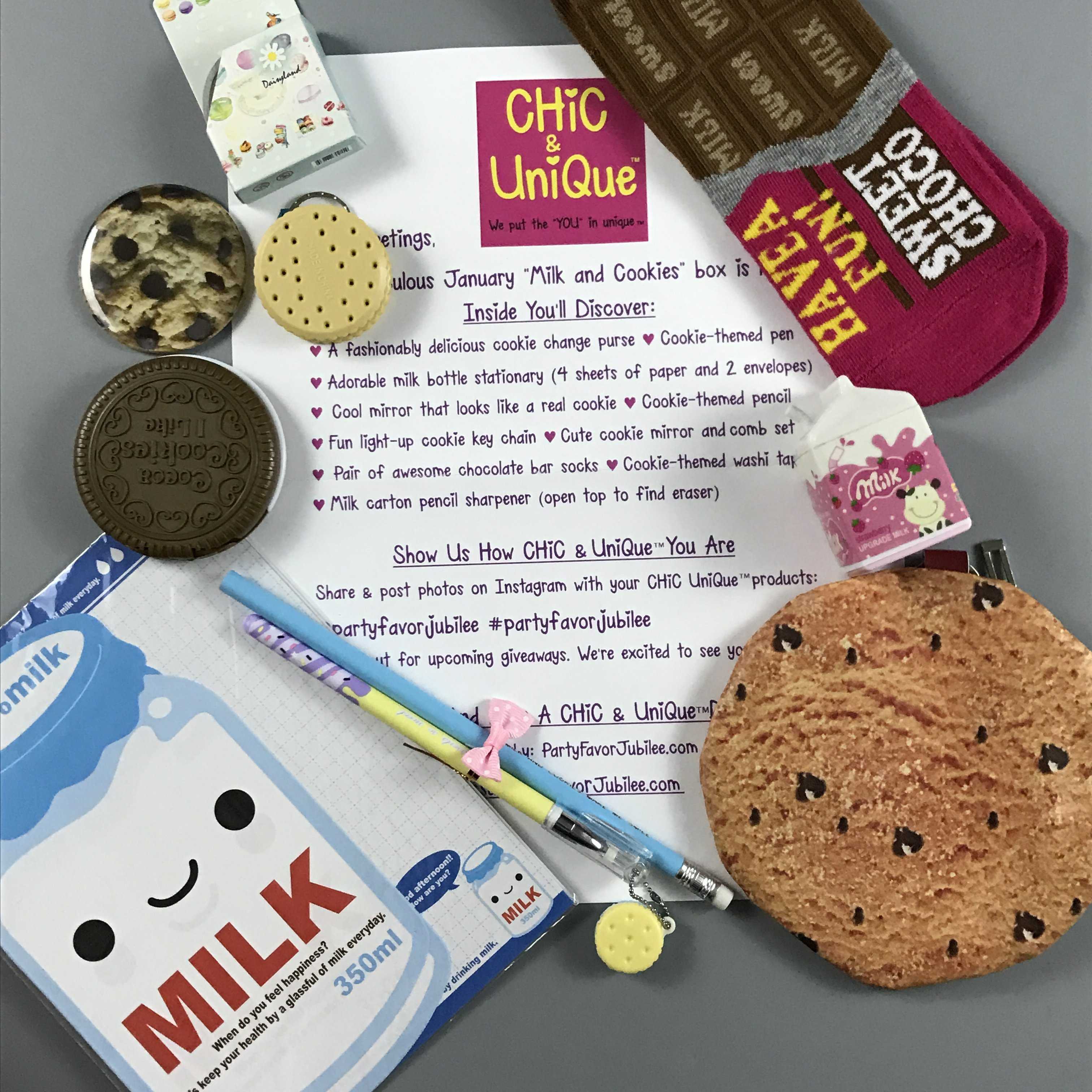 Chic &Unique January 2017 Subscription Box Review - Hello Subscription