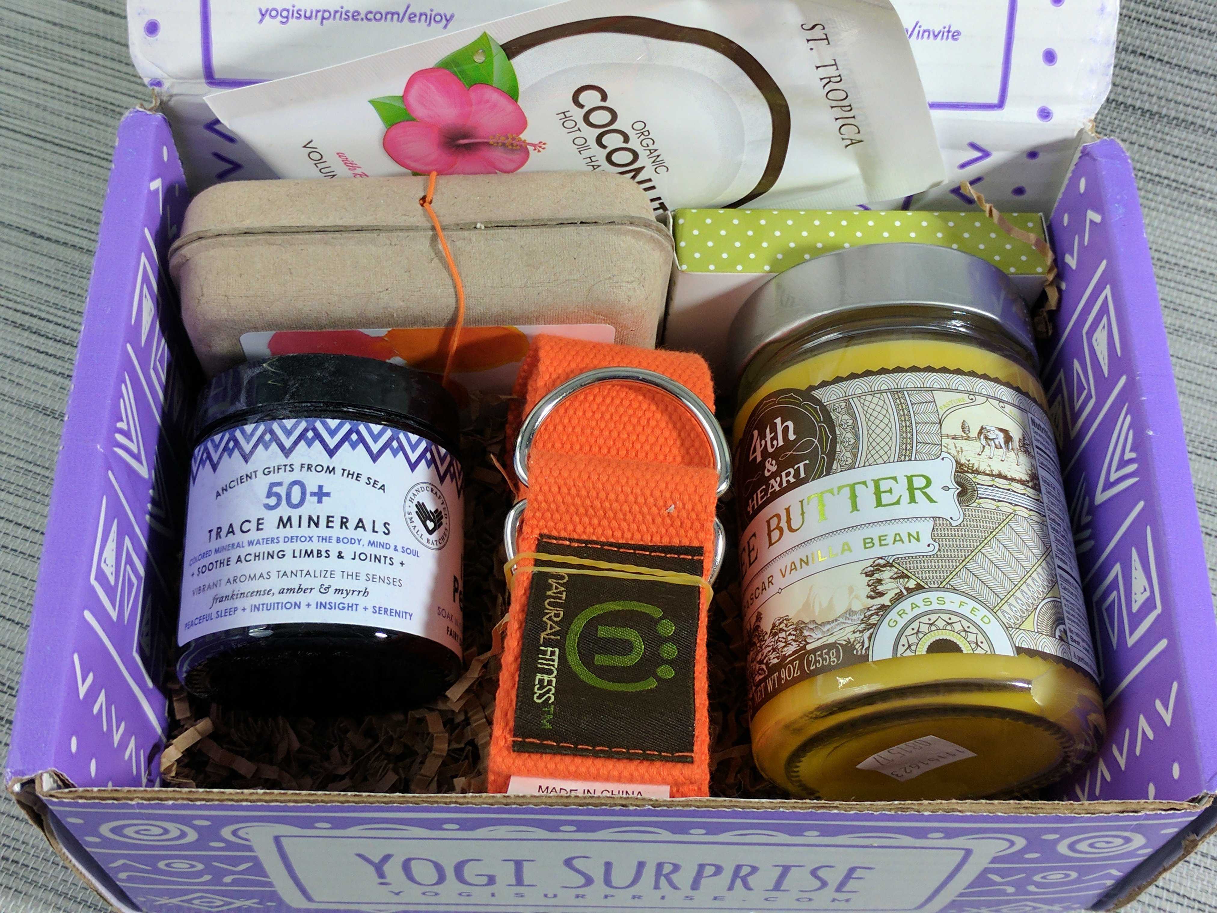 Yogi Surprise Subscription Box Review & Coupon - December 2016 - Hello ...