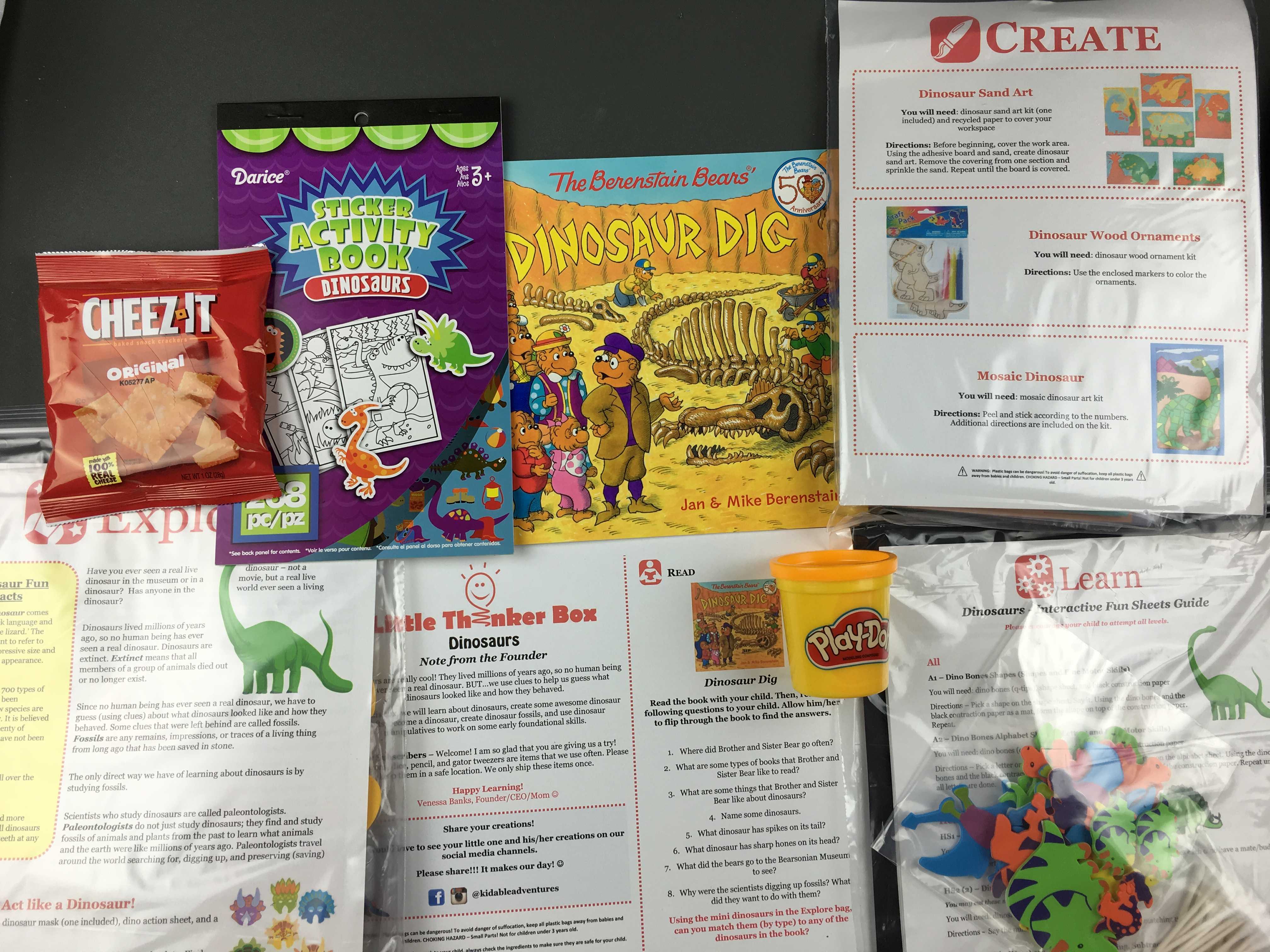 November 2016 Little Thinker Box Subscription Box Review - Hello ...