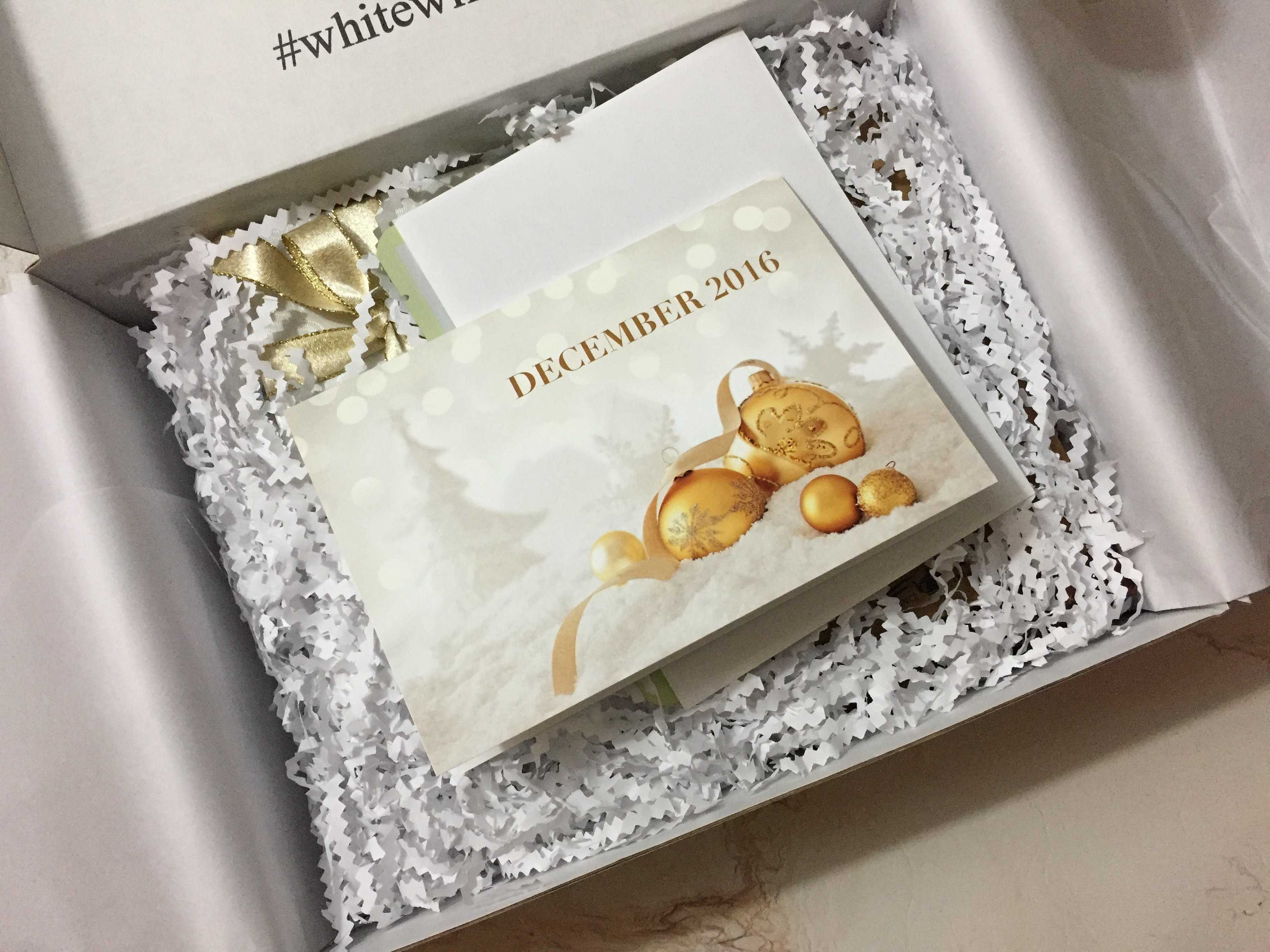 White Willow Box December 2016 Subscription Box Review - Hello Subscription
