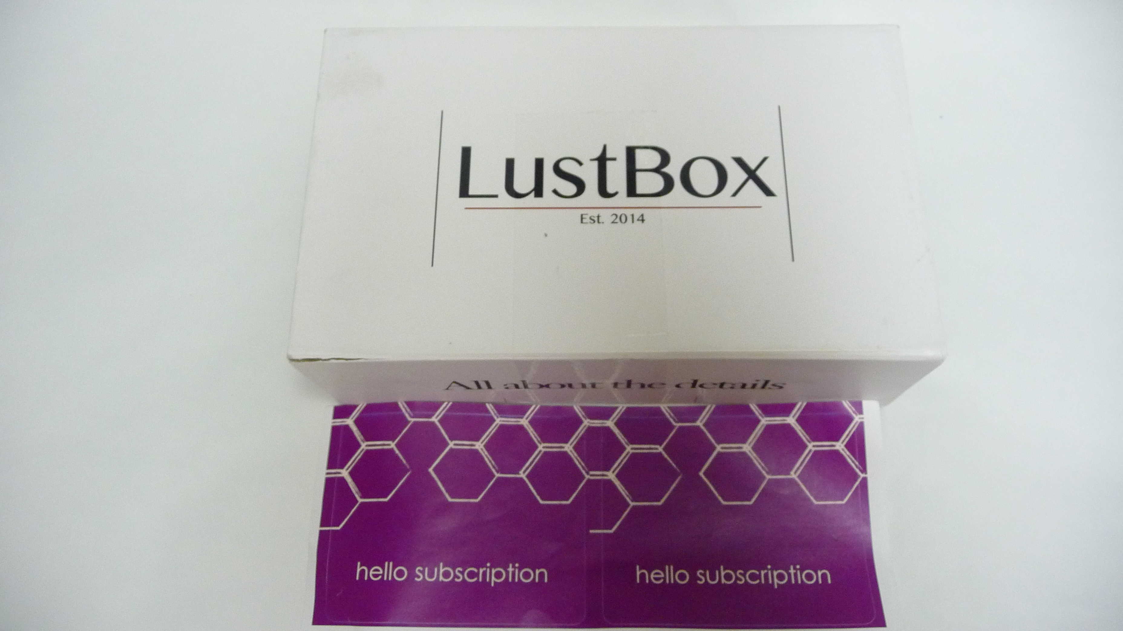 LustBox December 2016 Subscription Box Review + Coupon - Hello Subscription