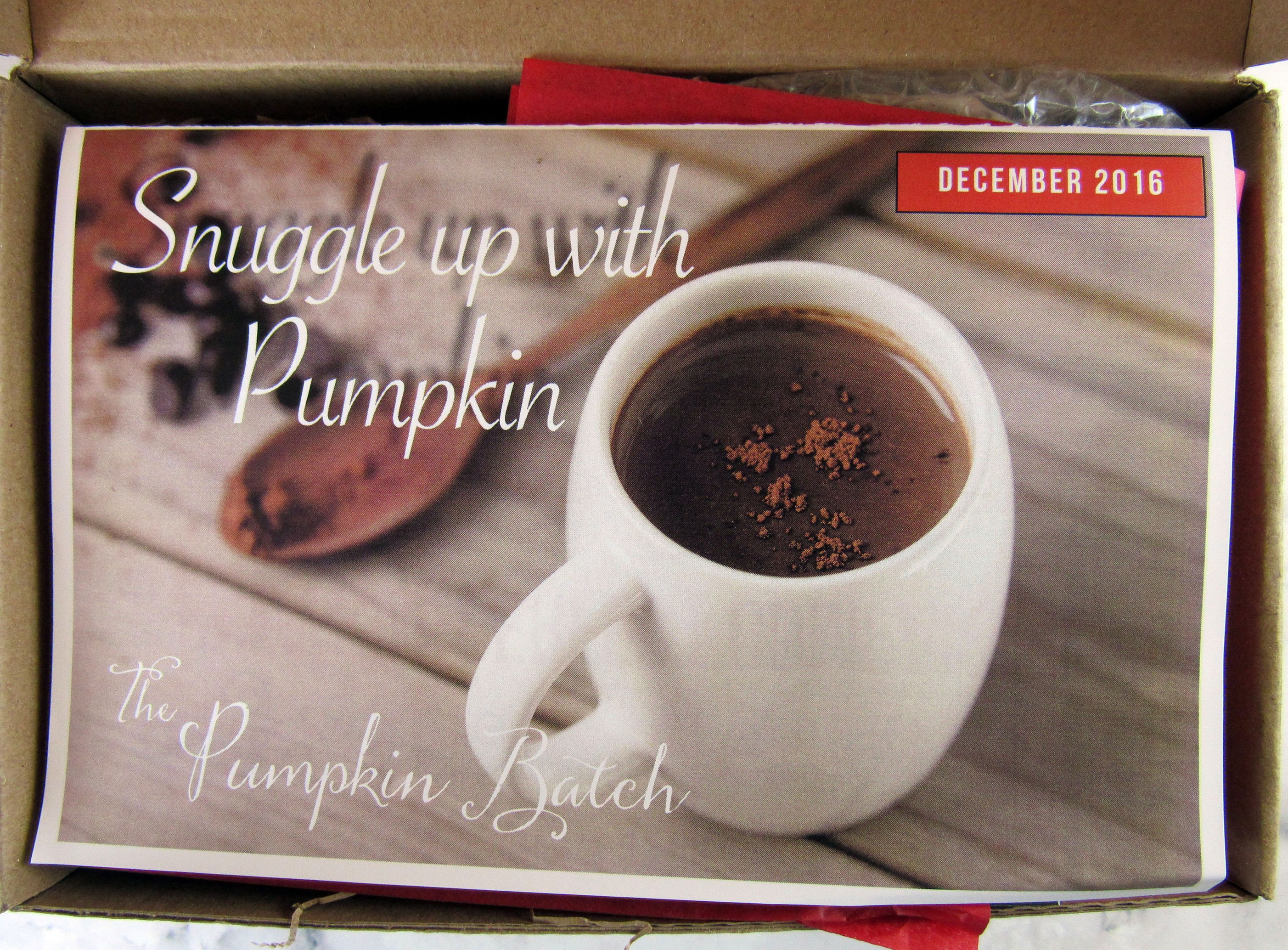 The Pumpkin Batch December 2016 Subscription Box Review - Hello ...