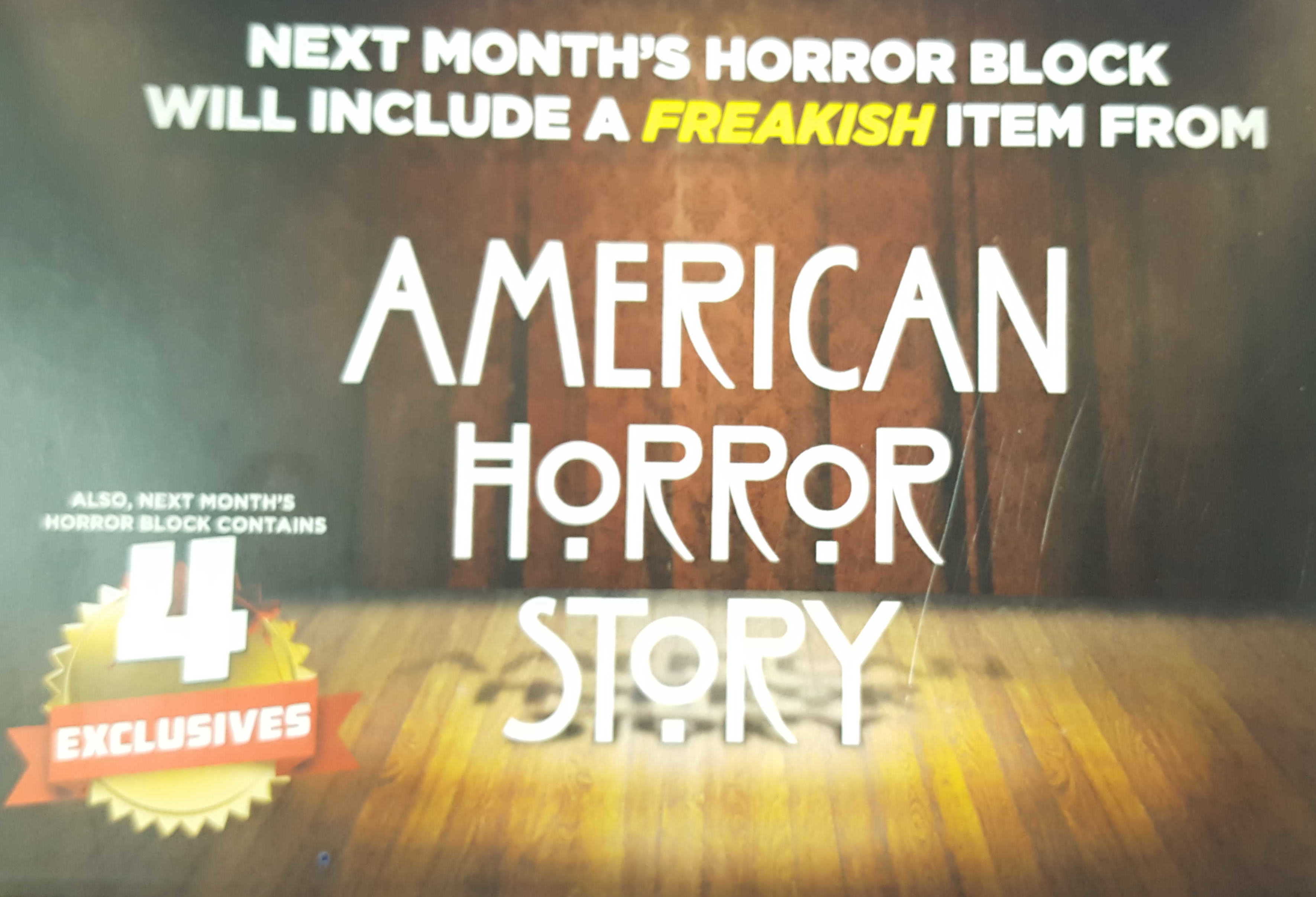Horror Block November 2016 Review & Coupon - hello subscription