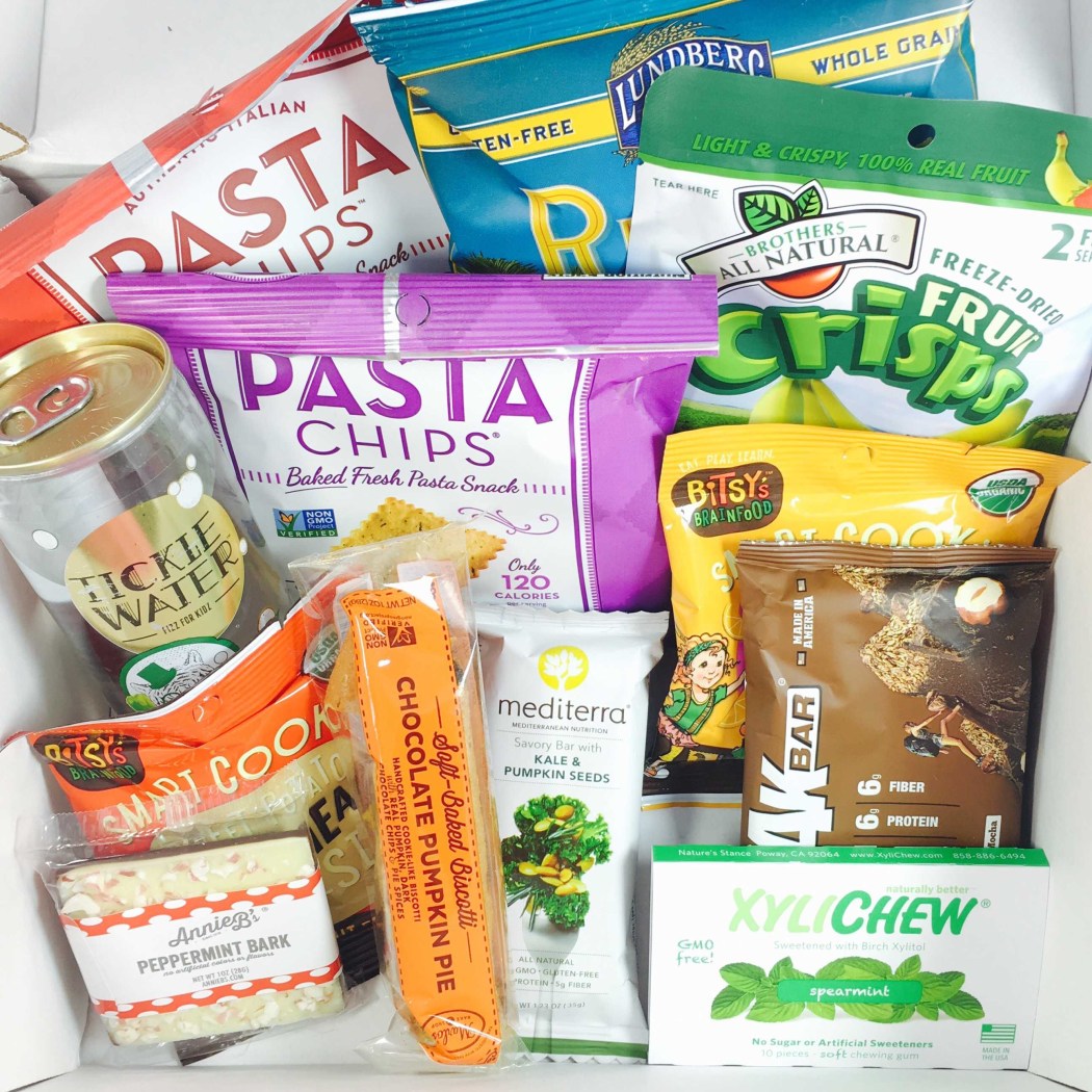 Snack Sack December 2016 Subscription Box Review & Coupon - Hello ...