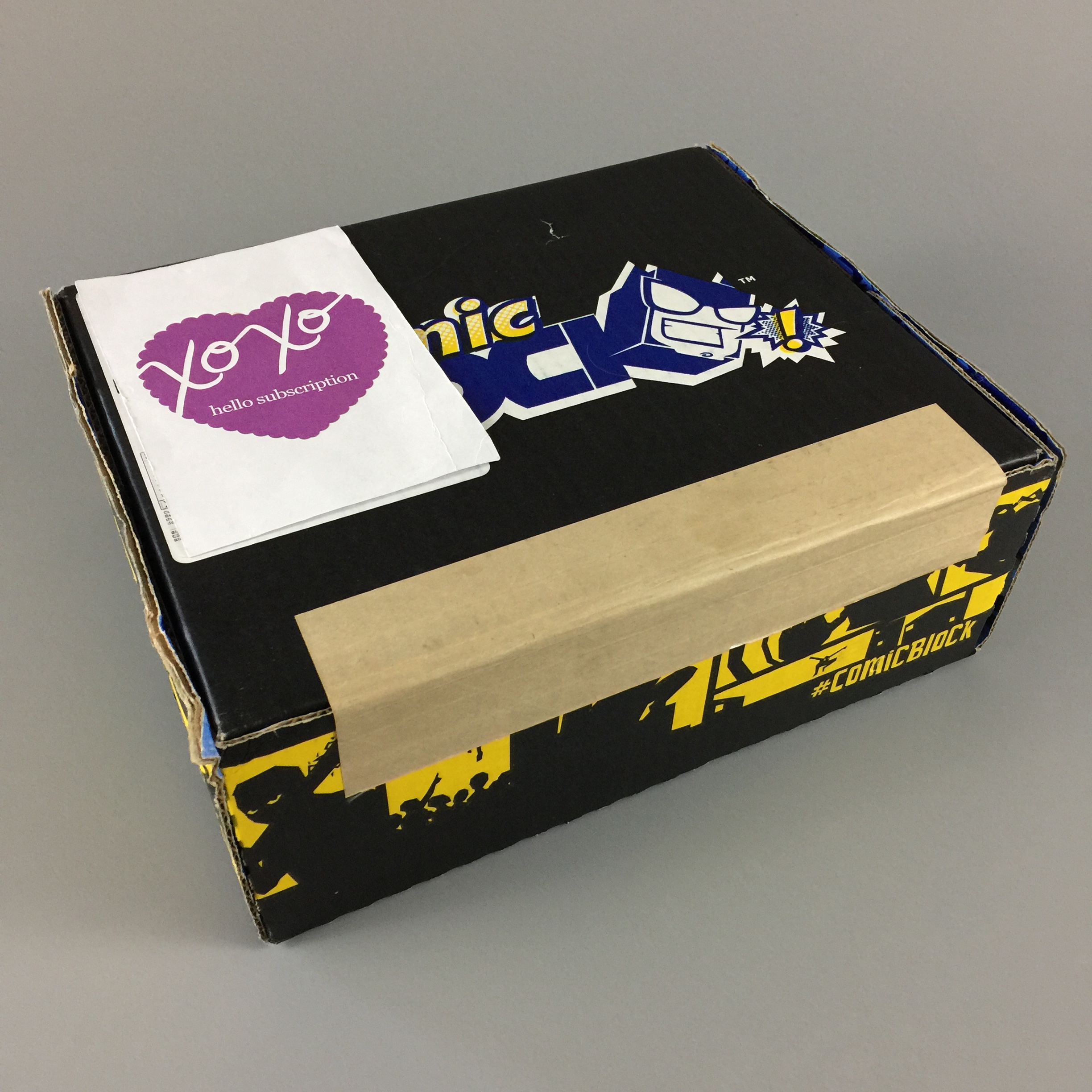 Comic Block Subscription Box Review & Coupon - December 2016 - Hello ...