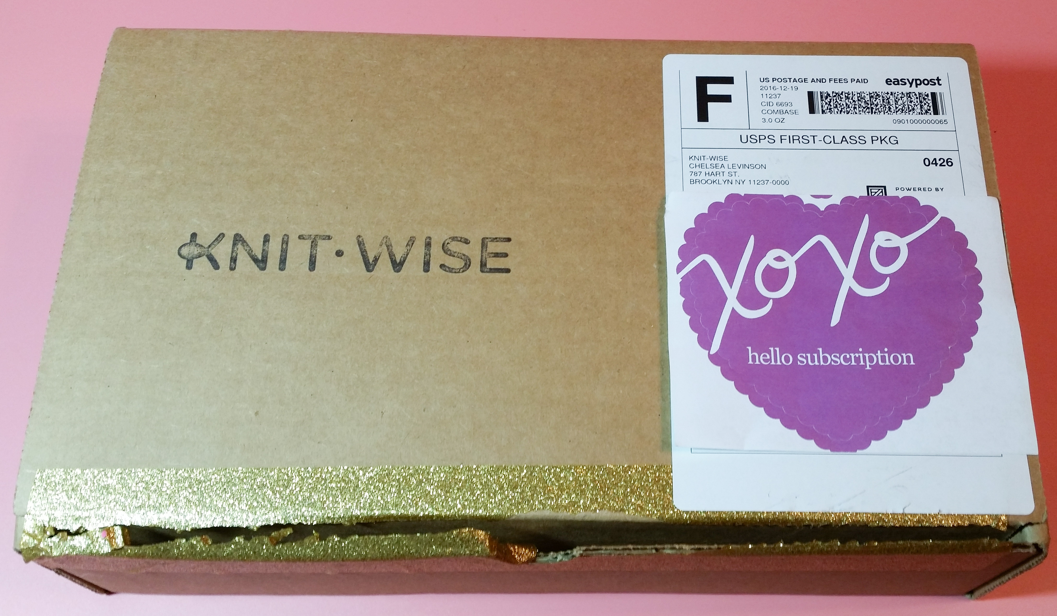 Knit-Wise Subscription Box Review - January 2017 - Hello Subscription