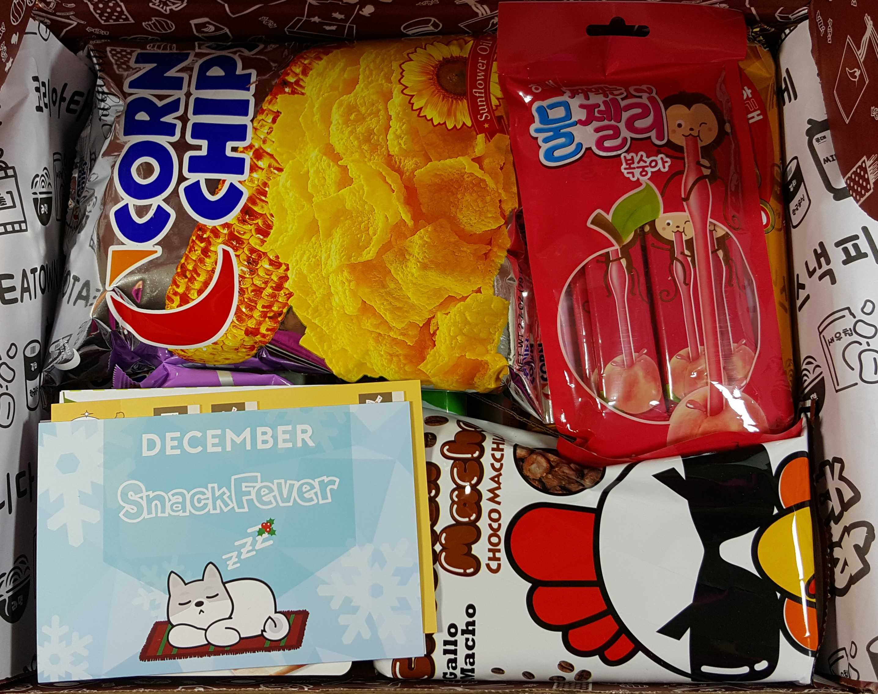 December 2016 Snack Fever Subscription Box Review + Coupon - Deluxe Box ...
