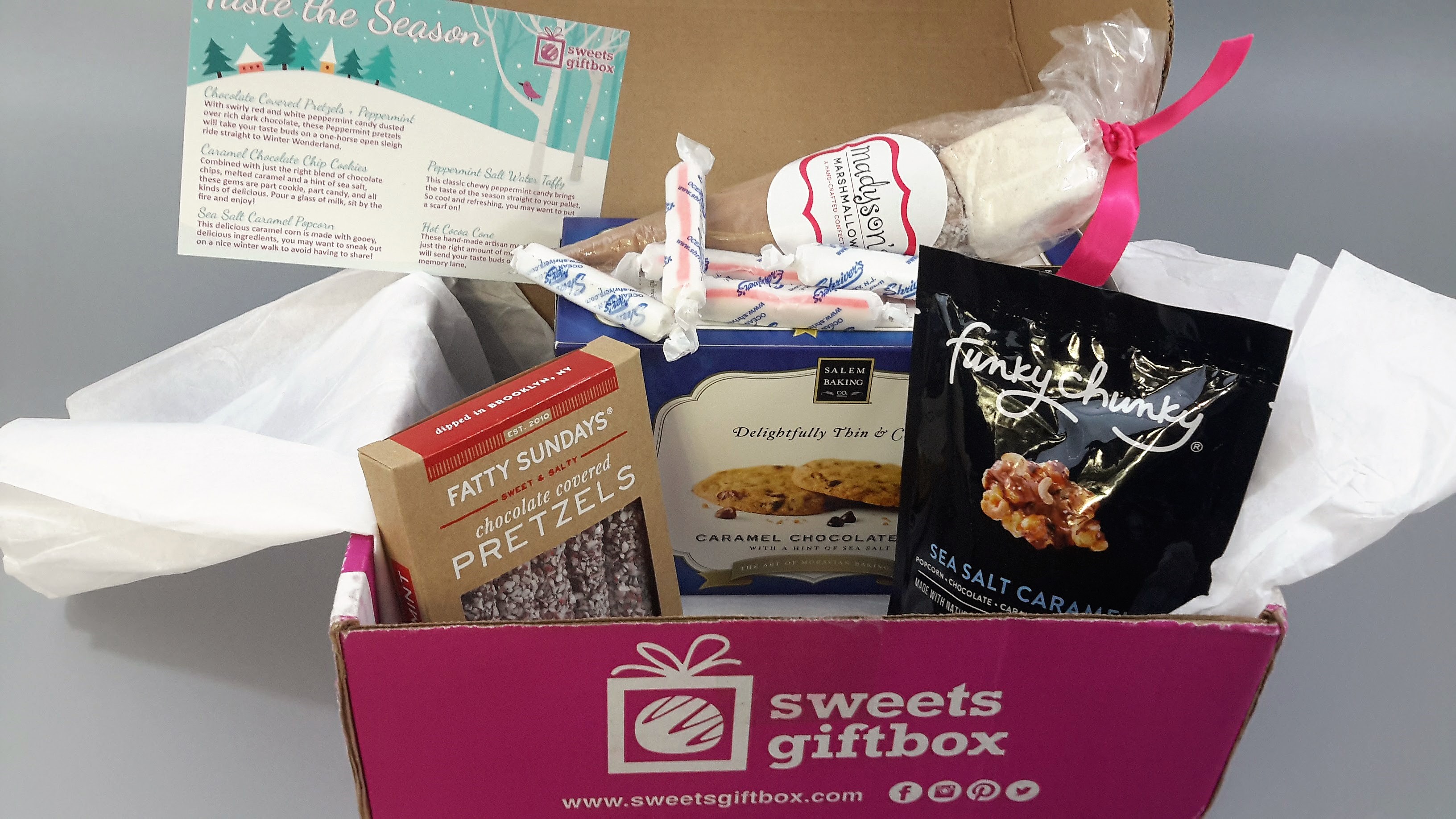 Sweets Gift Box December 2016 Subscription Box + Coupon - Hello ...
