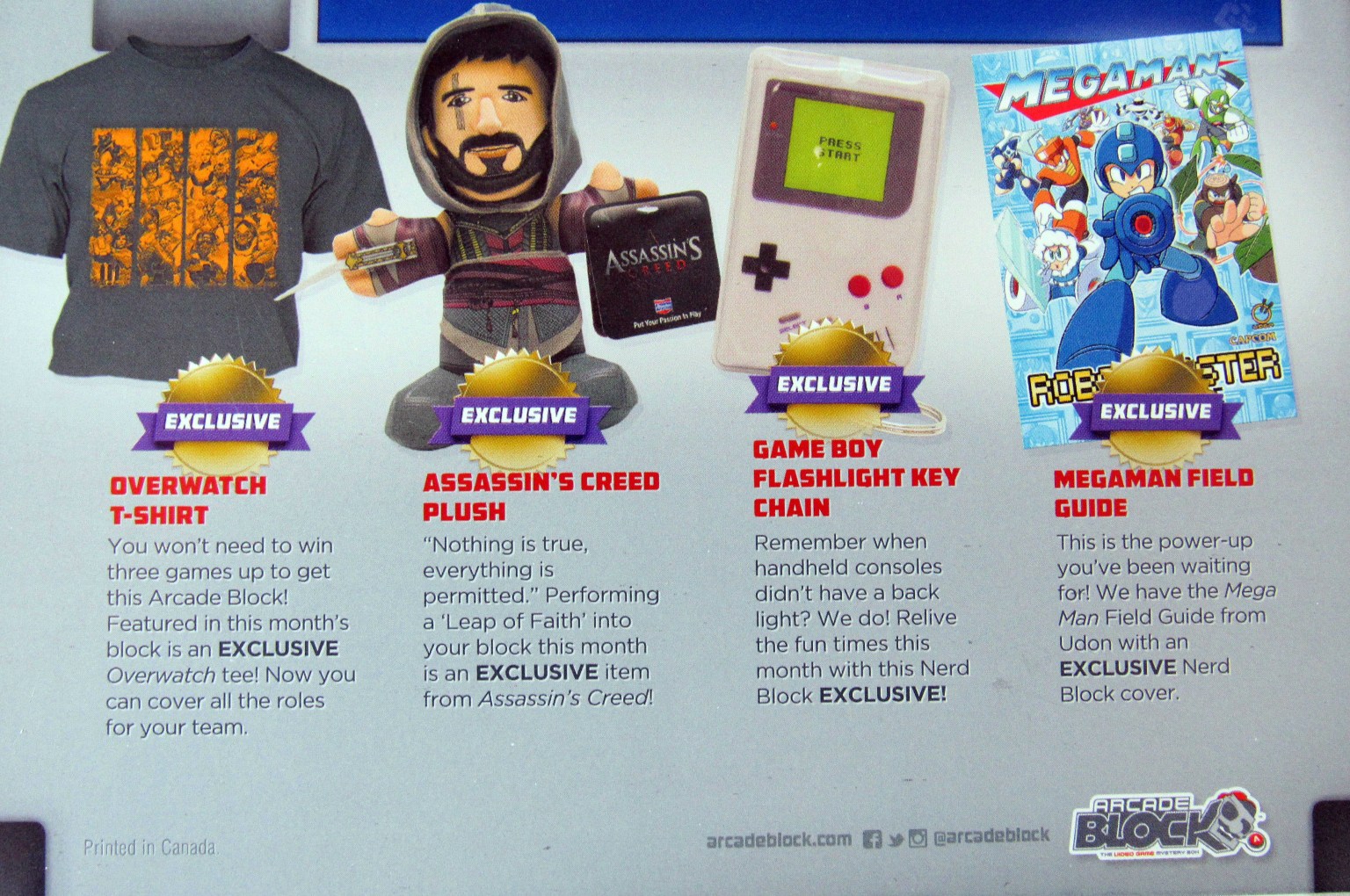 Arcade Block December 2016 Subscription Box Review & Coupon - Hello ...