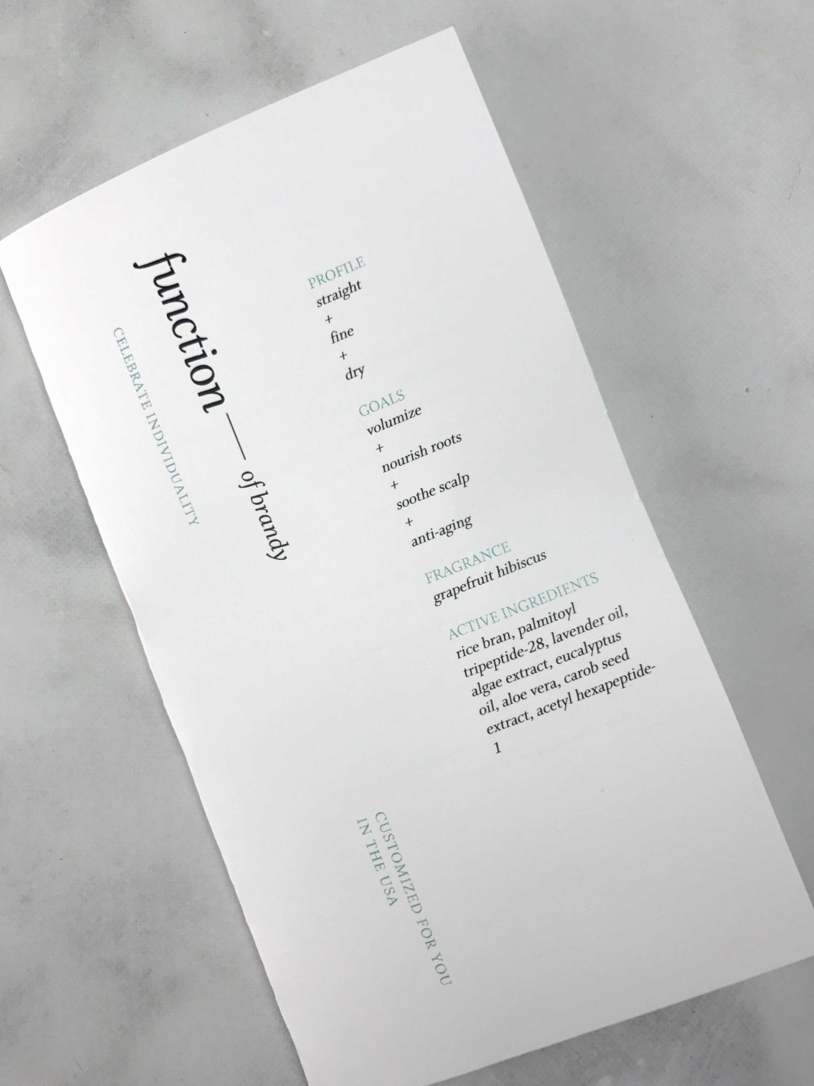 Function of Beauty Review + Coupon - Hello Subscription