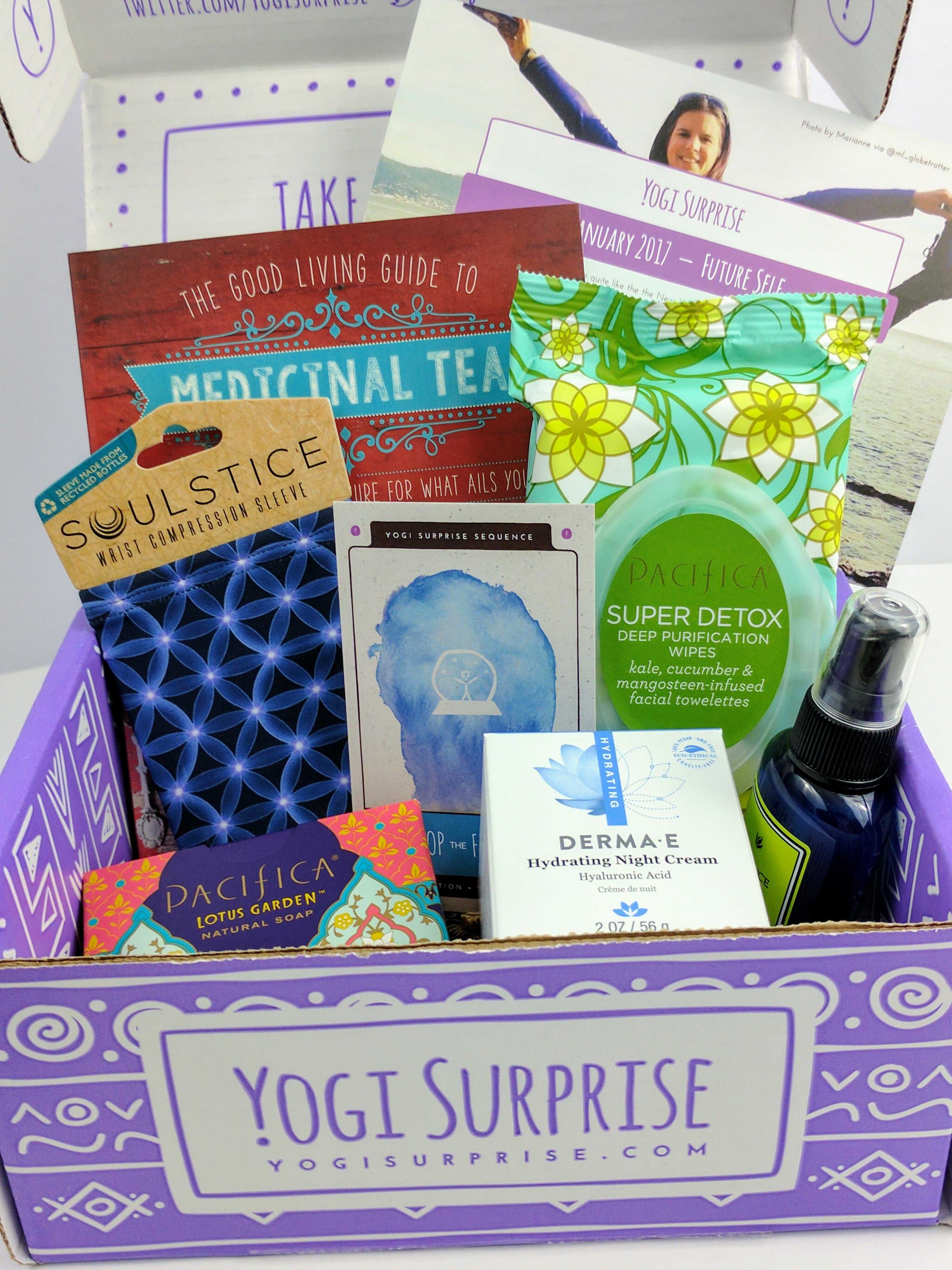 Yogi Surprise Subscription Box Review + Coupon - January 2017 - Hello ...