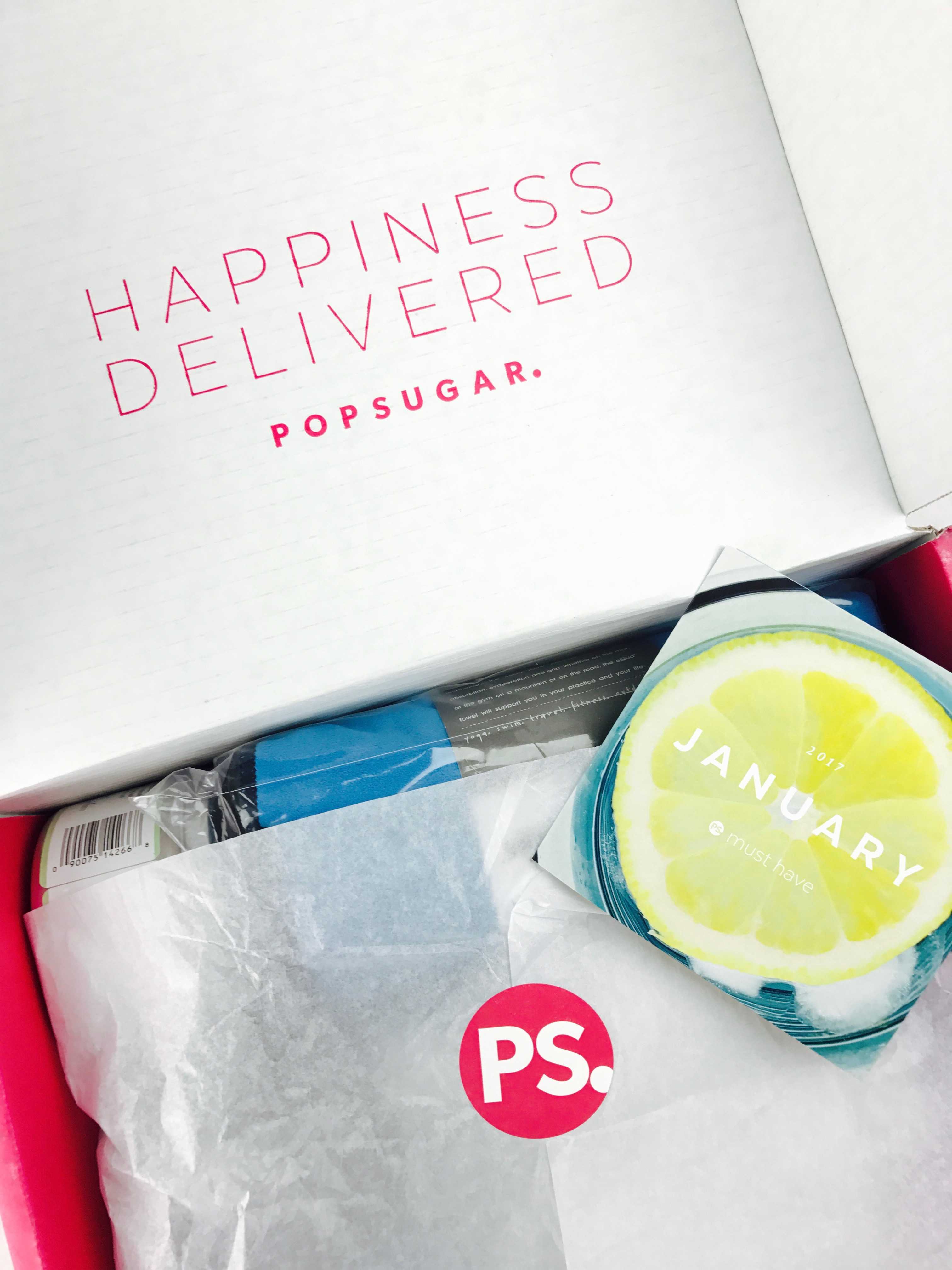 POPSUGAR Must Have Box January 2017 Review & Coupon - Hello Subscription