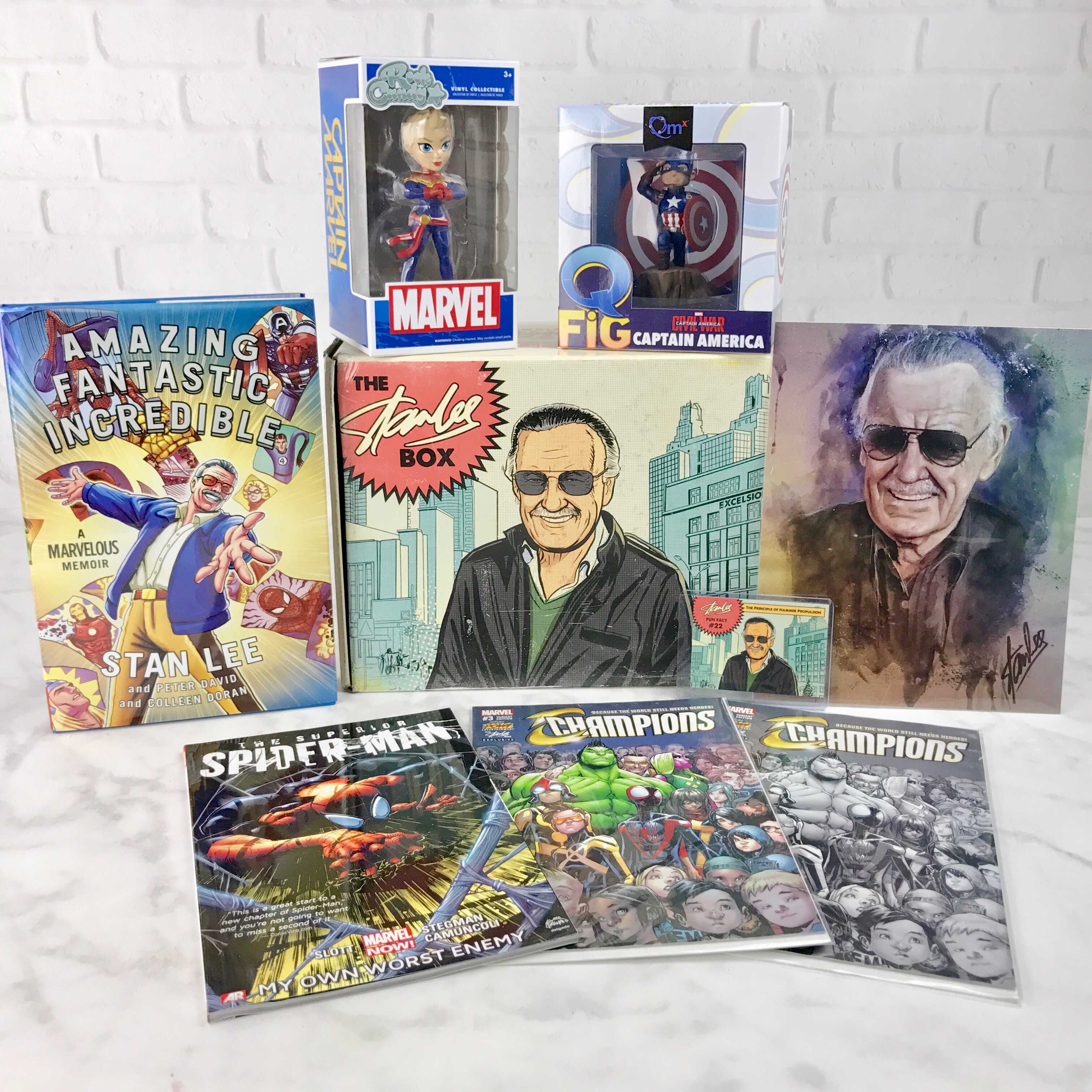 The Stan Lee Box December 2016 Subscription Box Review - Hello Subscription