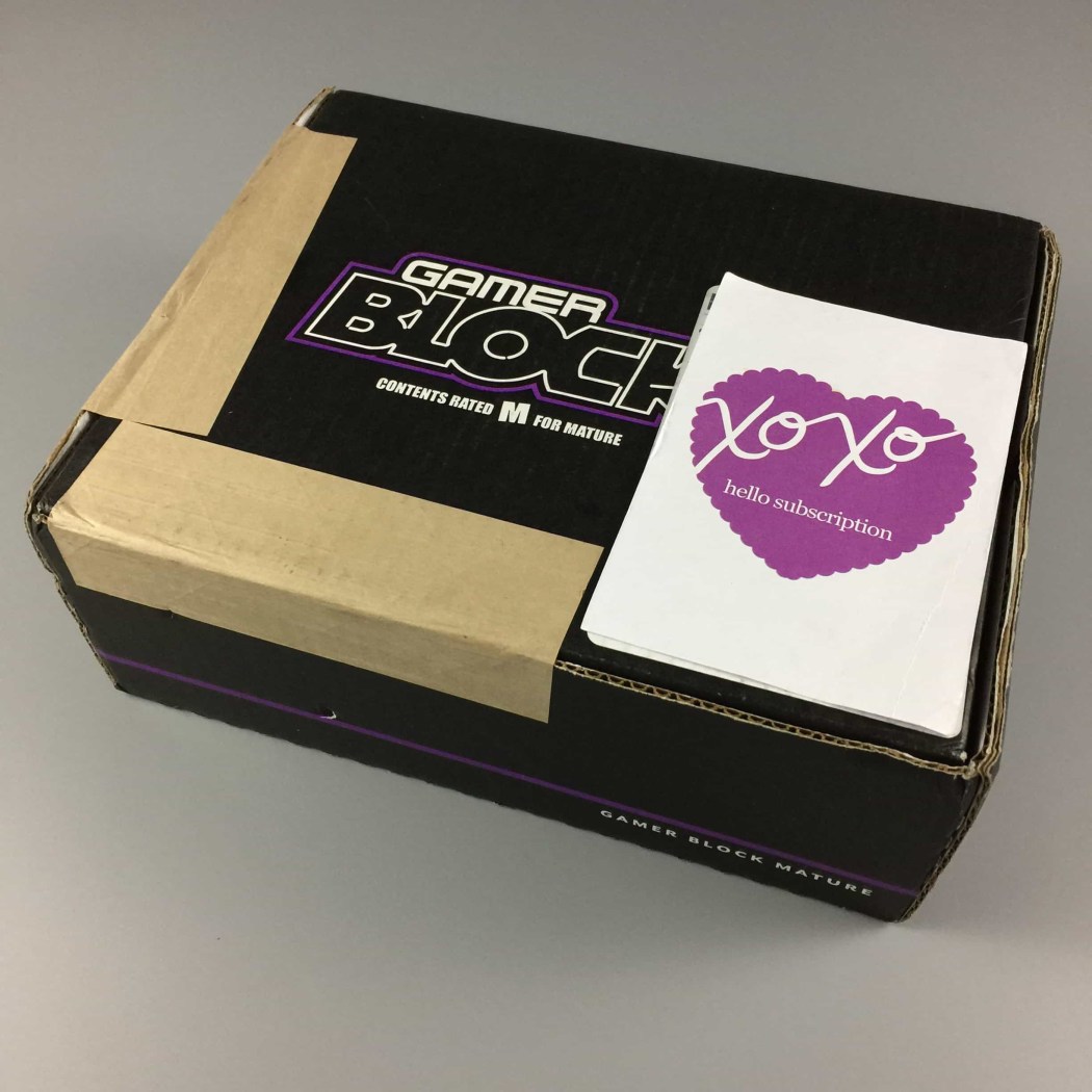 Gamer Block: M for Mature January 2017 Subscription Box Review + Coupon ...