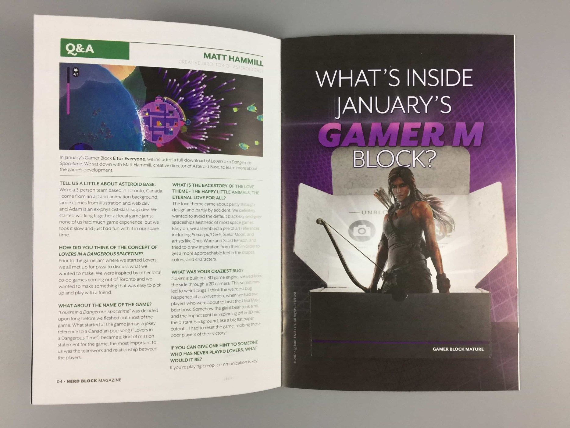 Gamer Block: M for Mature January 2017 Subscription Box Review + Coupon ...