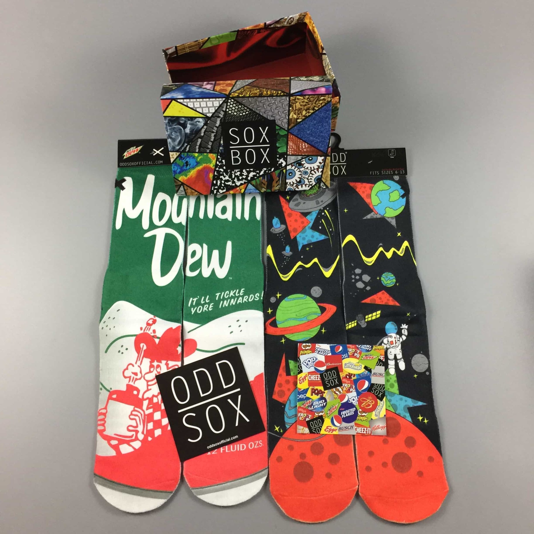 The Odd Box Sox Box February 2017 Subscription Box Review - Hello ...