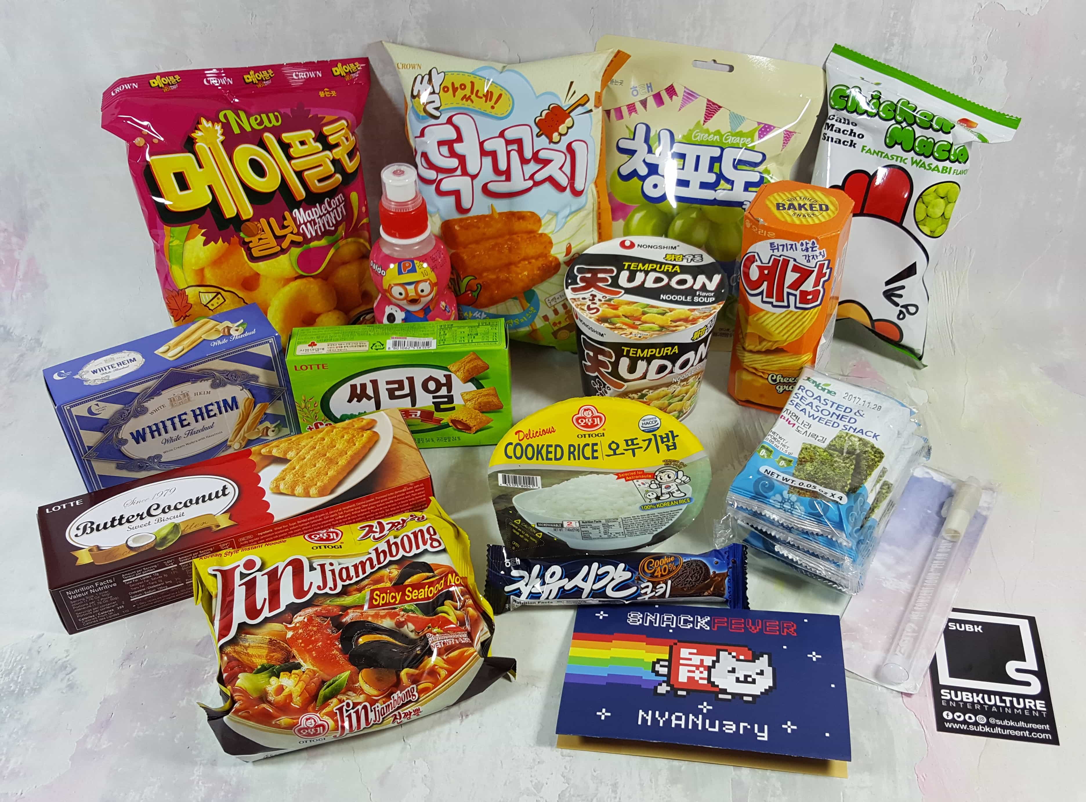 January 2017 Snack Fever Subscription Box Review + Coupon - Deluxe Box ...