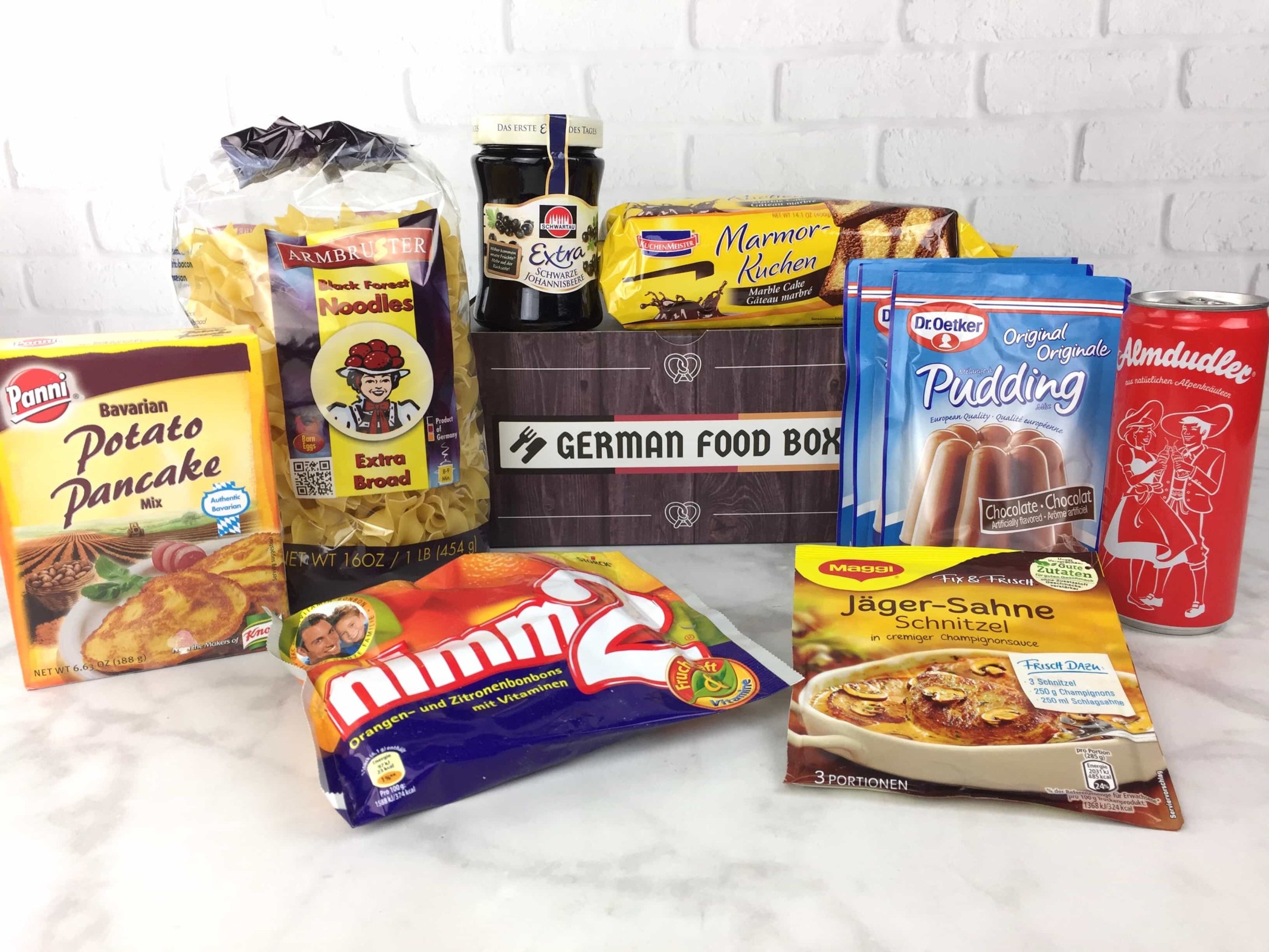 German Food Box February 2017 Subscription Box Review - Hello Subscription