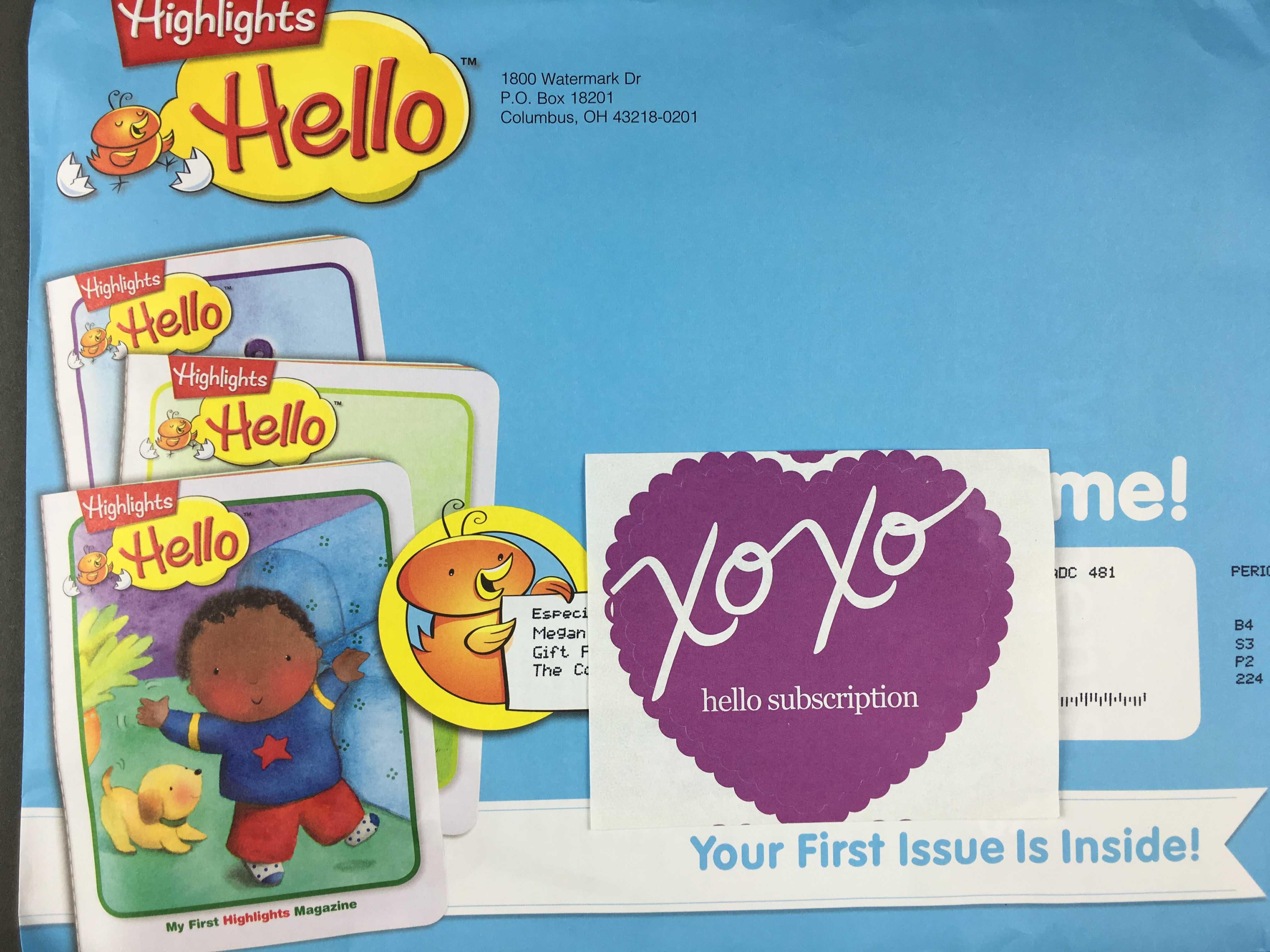 Highlights Hello January 2017 Subscription Review - Hello Subscription