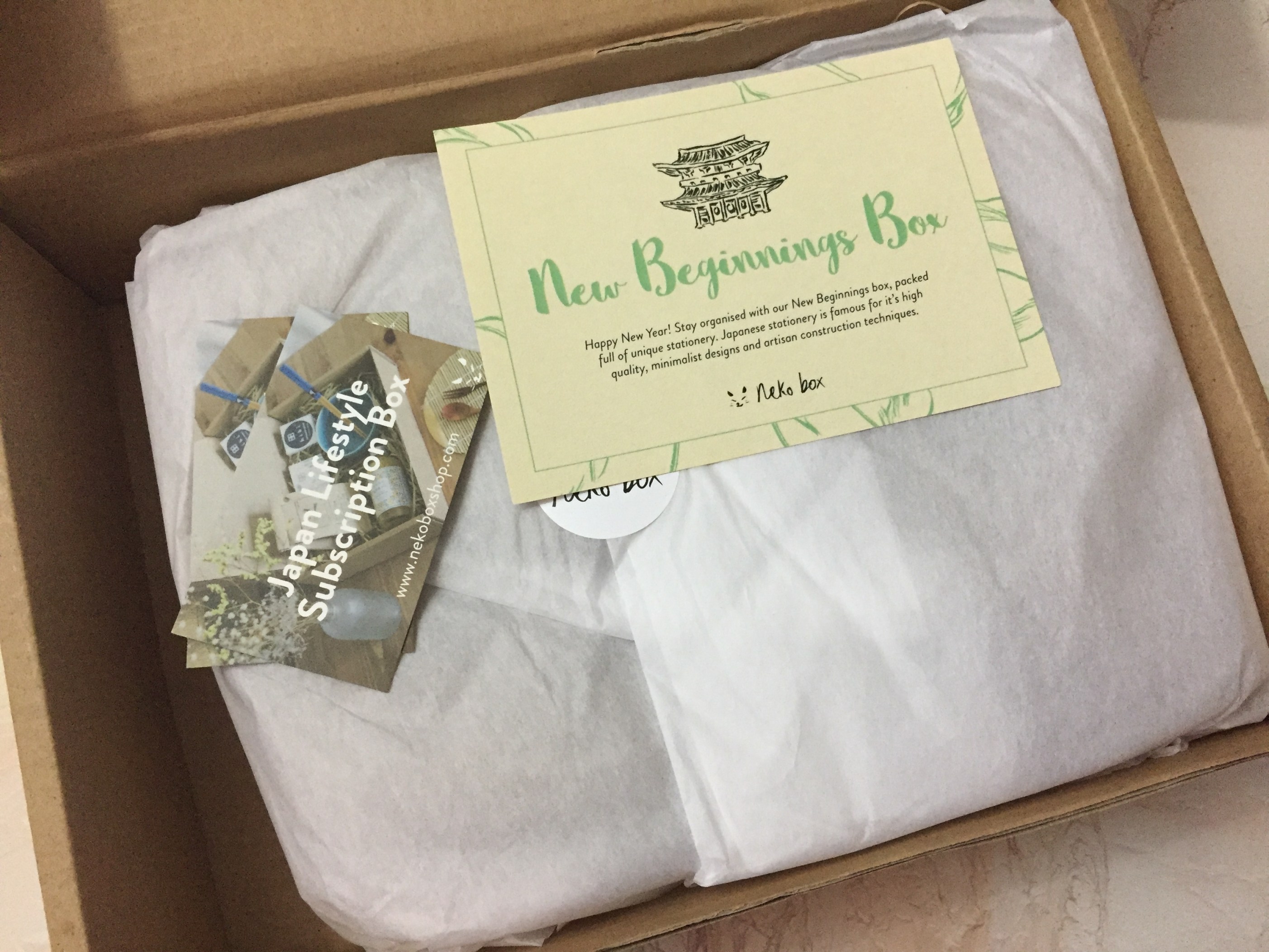 Neko Box January 2017 Subscription Box Review & Coupon - Hello Subscription