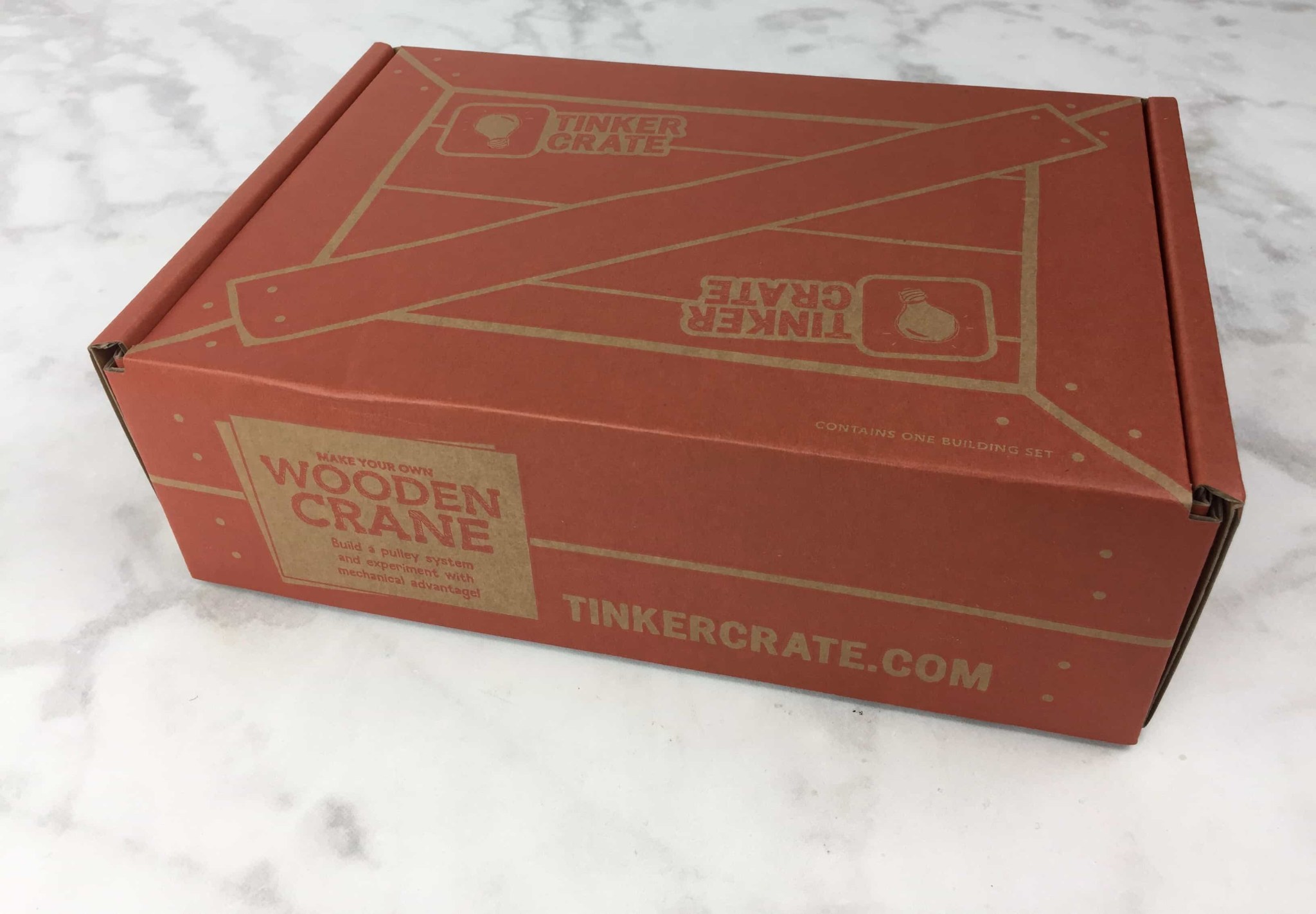 Tinker Crate Review & Coupon - WOODEN CRANE - Hello Subscription