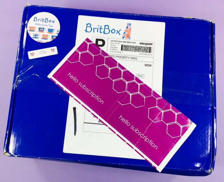 BritBox Afternoon Tea and Biscuits January 2017 Subscription Box Review ...