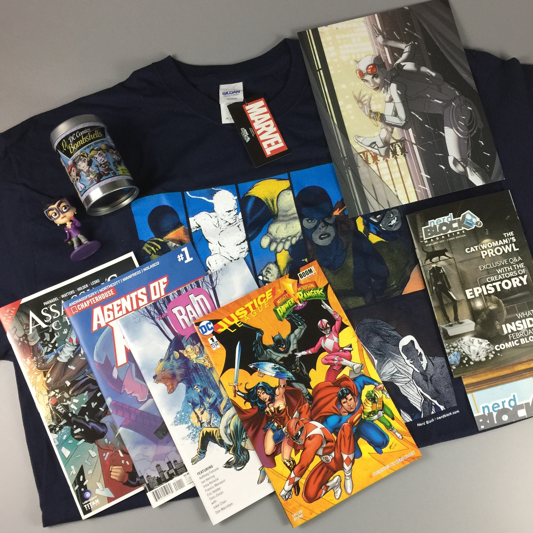 Comic Block Subscription Box Review & Coupon - February 2017 - Hello ...