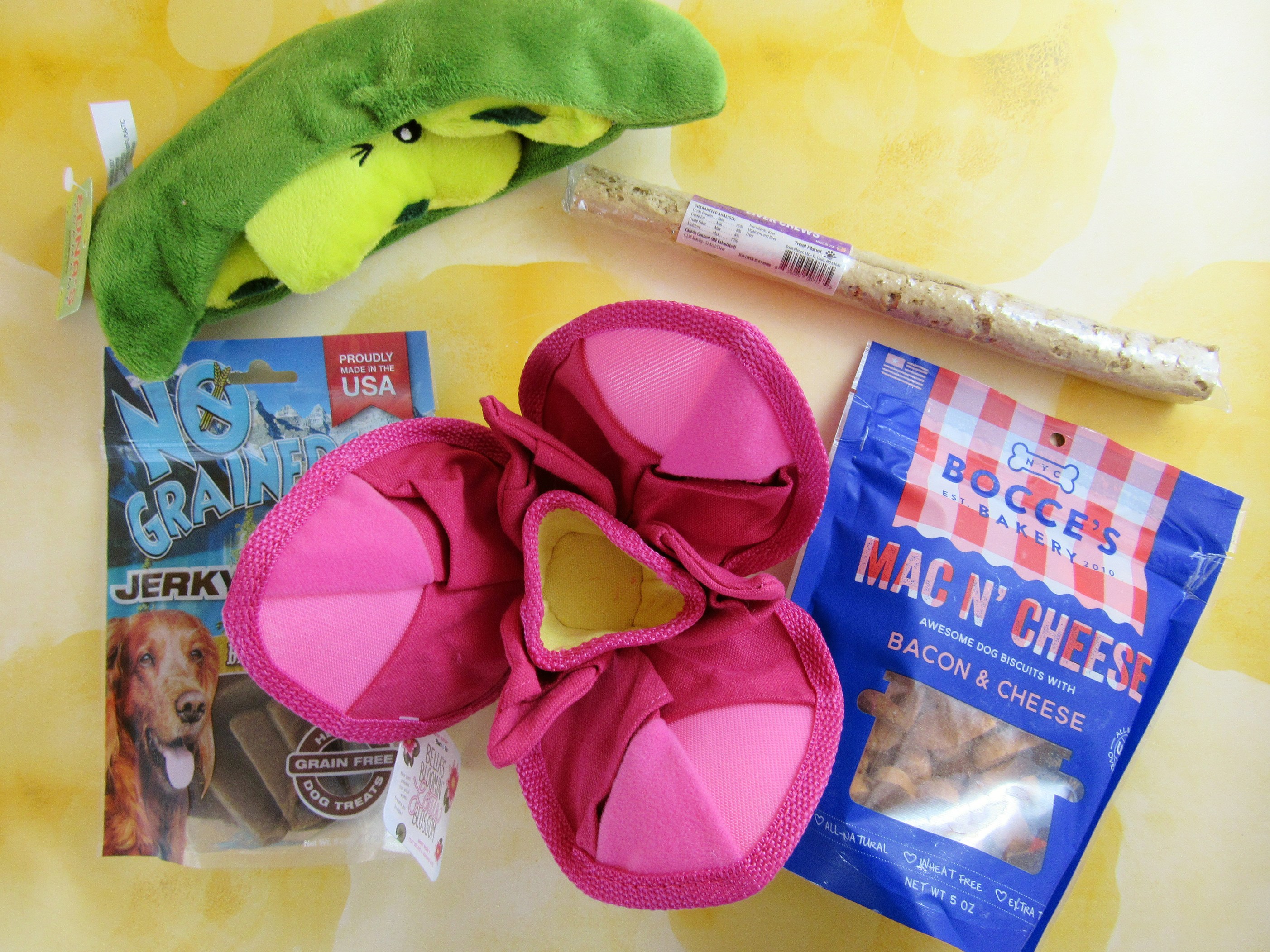 Barkbox March 2017 Subscription Box Review + Coupon - Large Dog - Hello ...