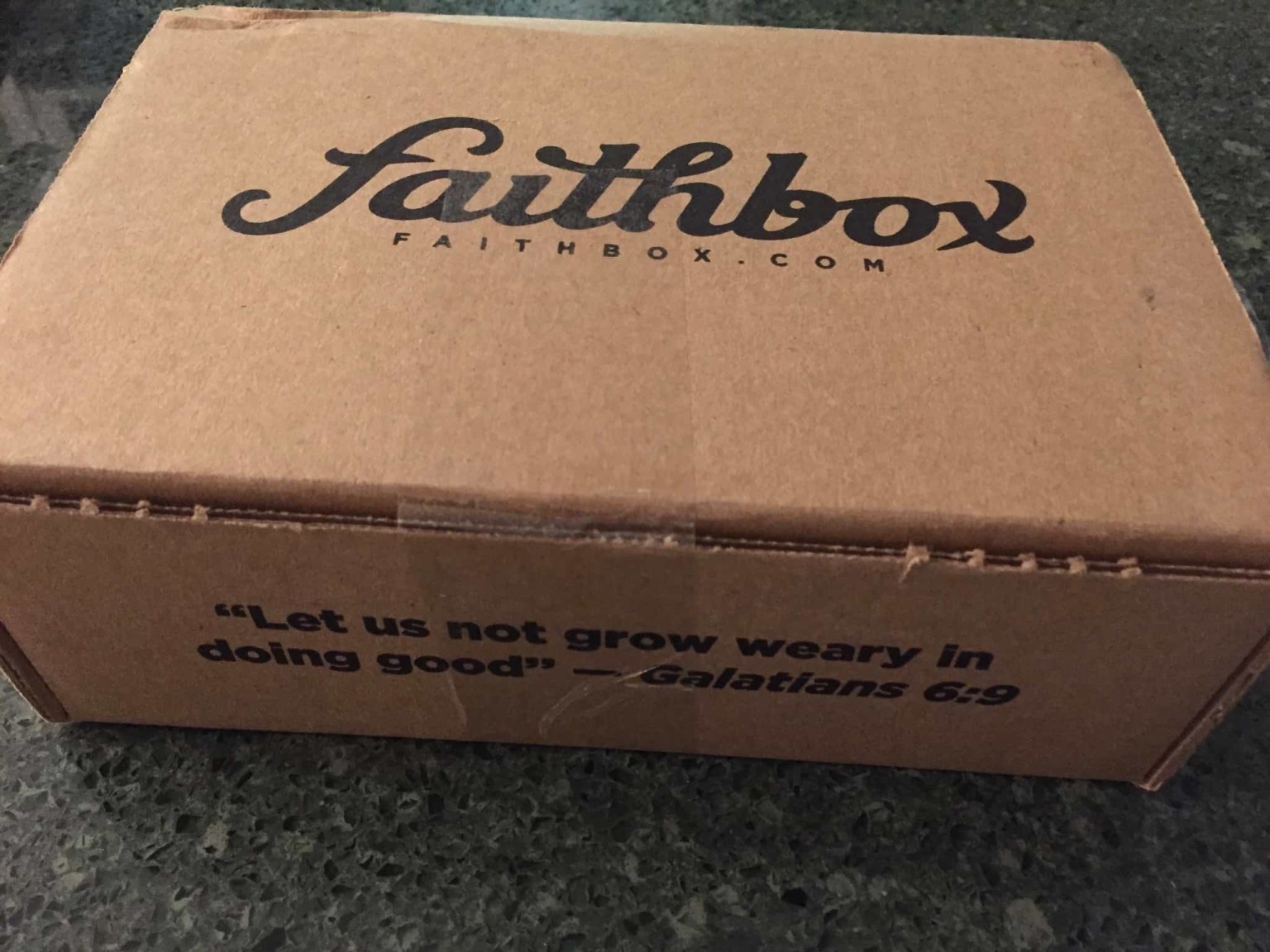 FaithBox March 2017 Subscription Box Review + Coupon - Hello Subscription