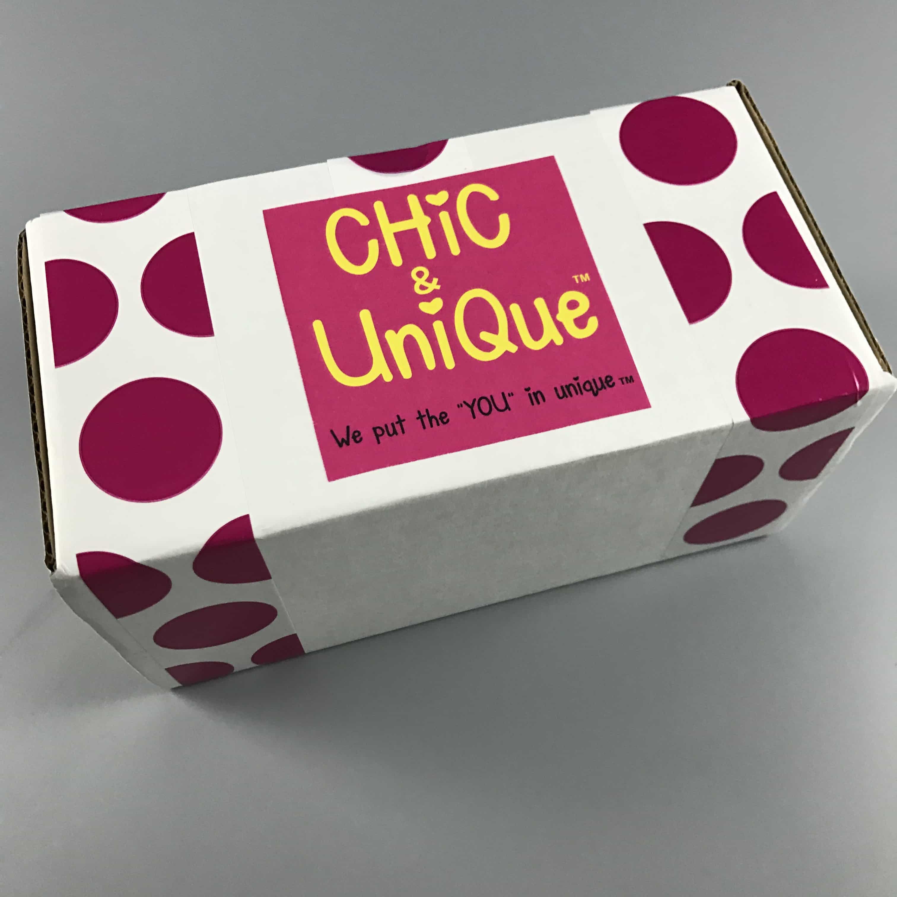 Chic & Unique July 2017 Subscription Box Review - Hello Subscription