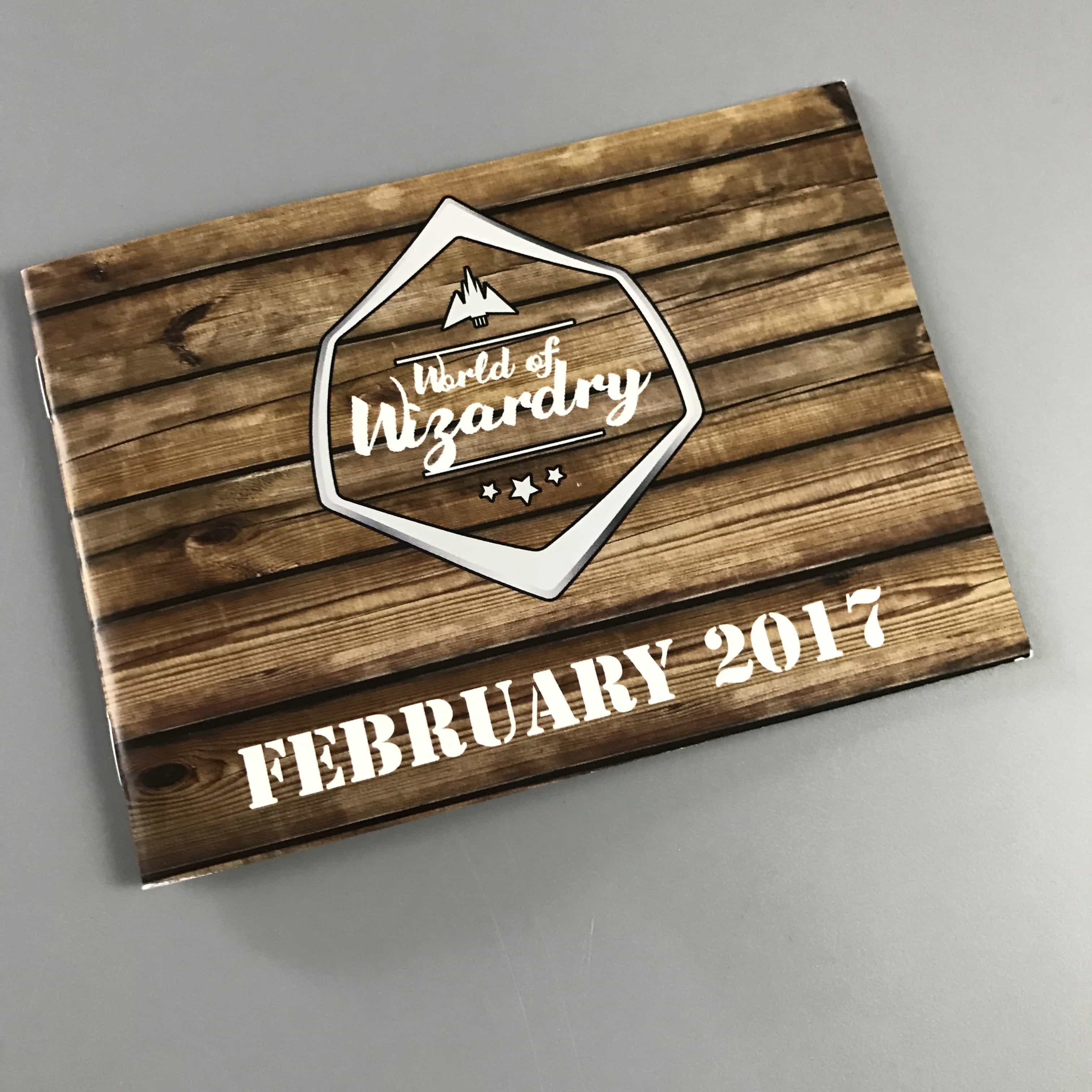 Geek Gear World of Wizardry February 2017 Subscription Box Review ...