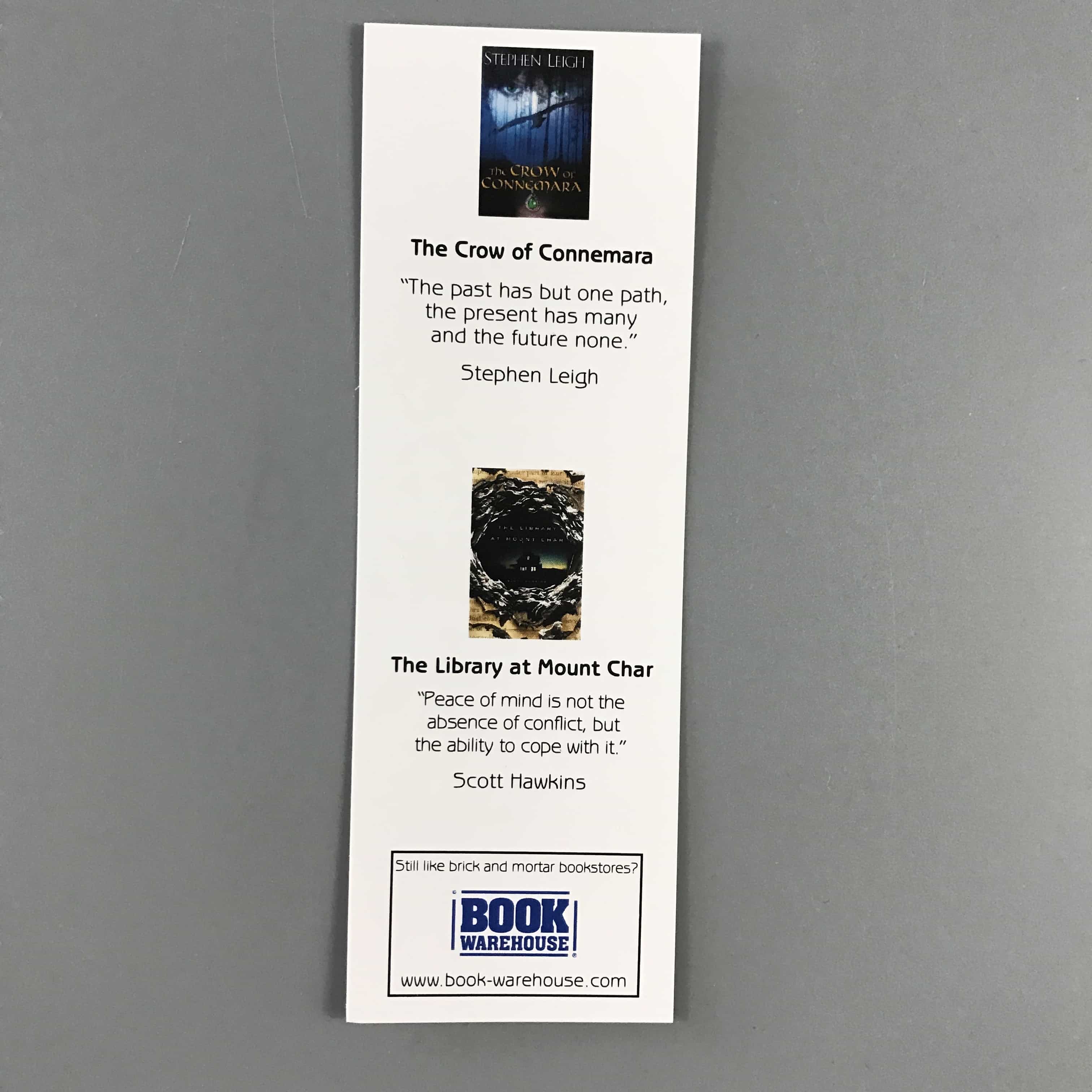 BookCase Club March 2017 Subscription Box Review + Coupon - Sci-Fi ...